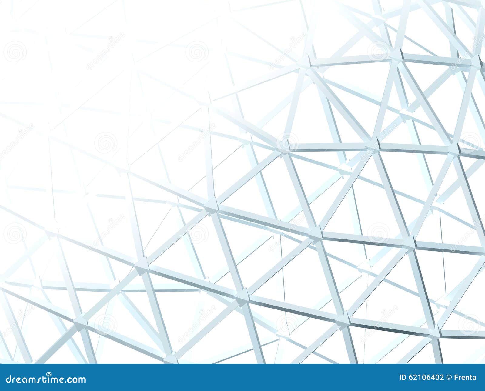 Abstract Background with 3d Lattice Stock Illustration - Illustration ...