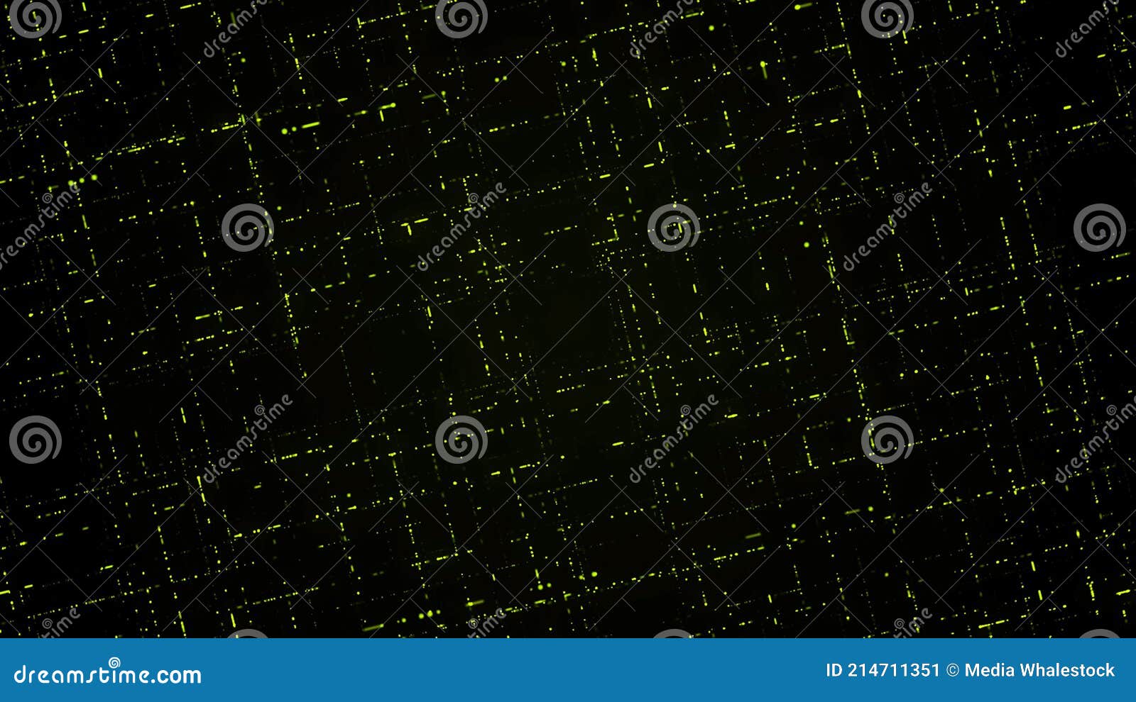 Abstract Background with 3D Moving Square Silhouettes Surface ...