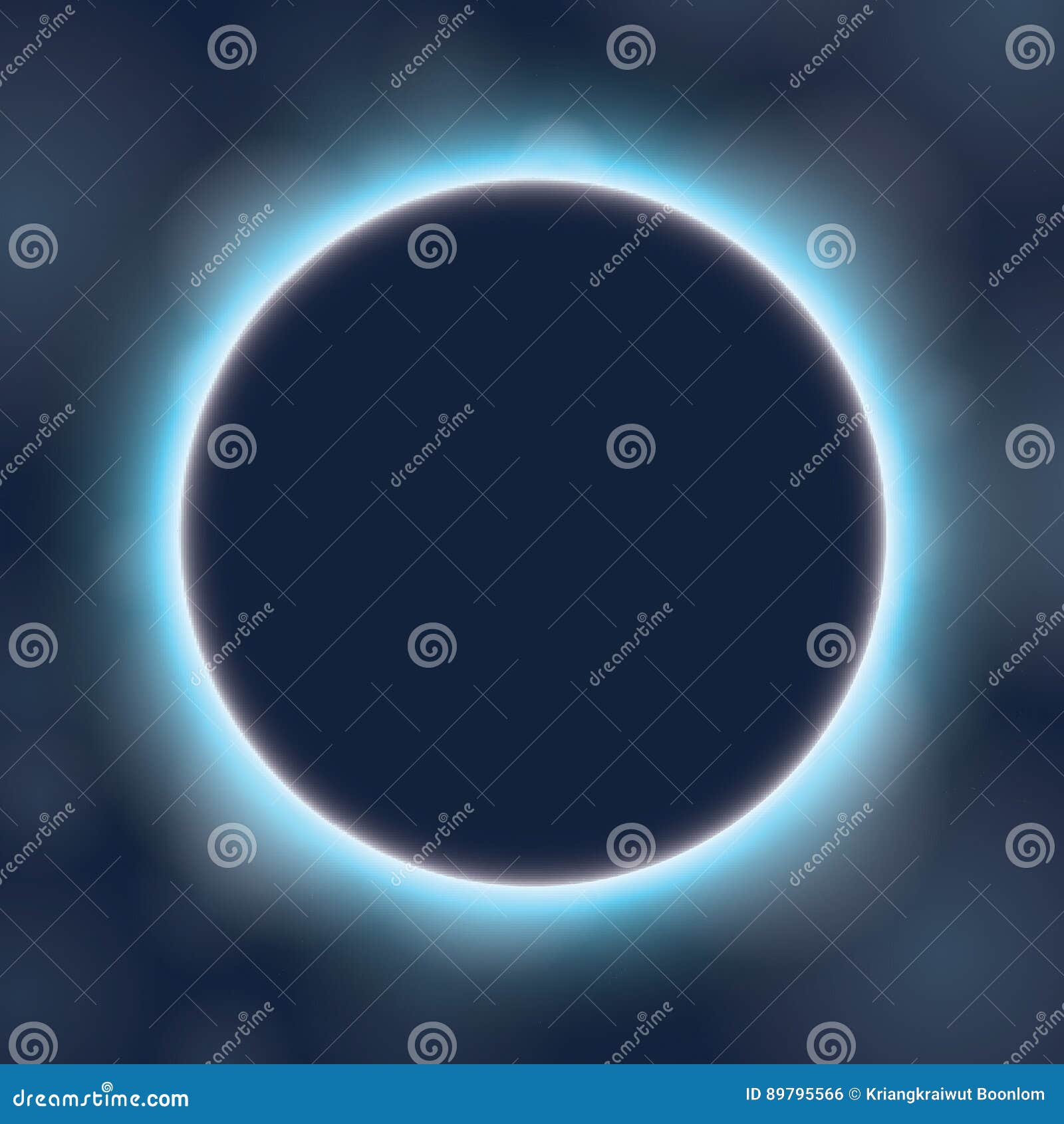 Abstract Background of Dark Blue Color with Flare. Stock Vector ...