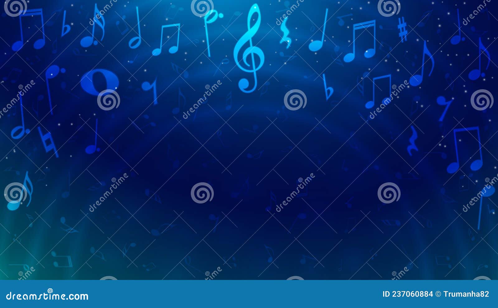 Vector Abstract Dark Blue Green Gradient Background with Falling Blurry ...