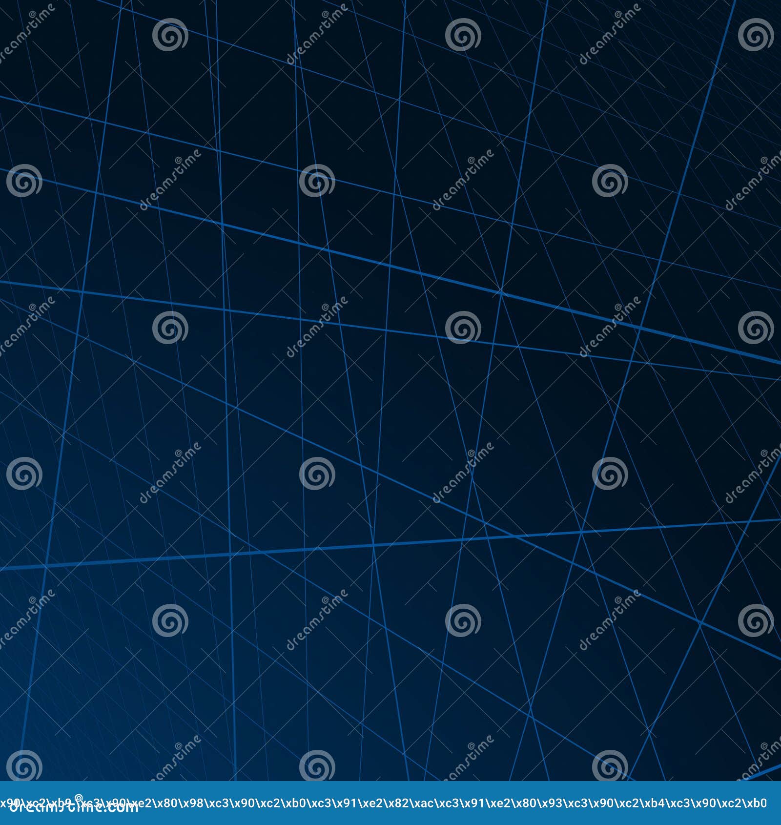 Abstract Background with Dark Blue Lines. Dark Blue Futuristic Texture ...