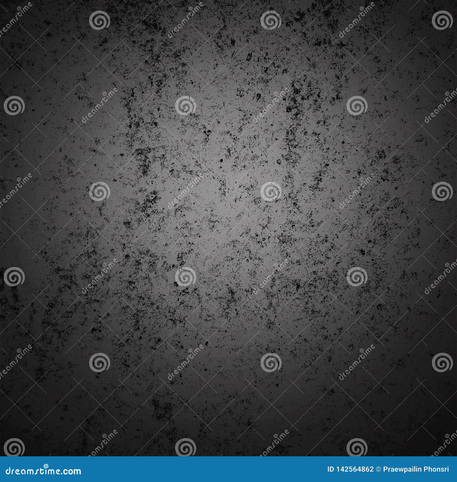 Abstract Background Dark Vignette Border Frame with Gray Texture ...