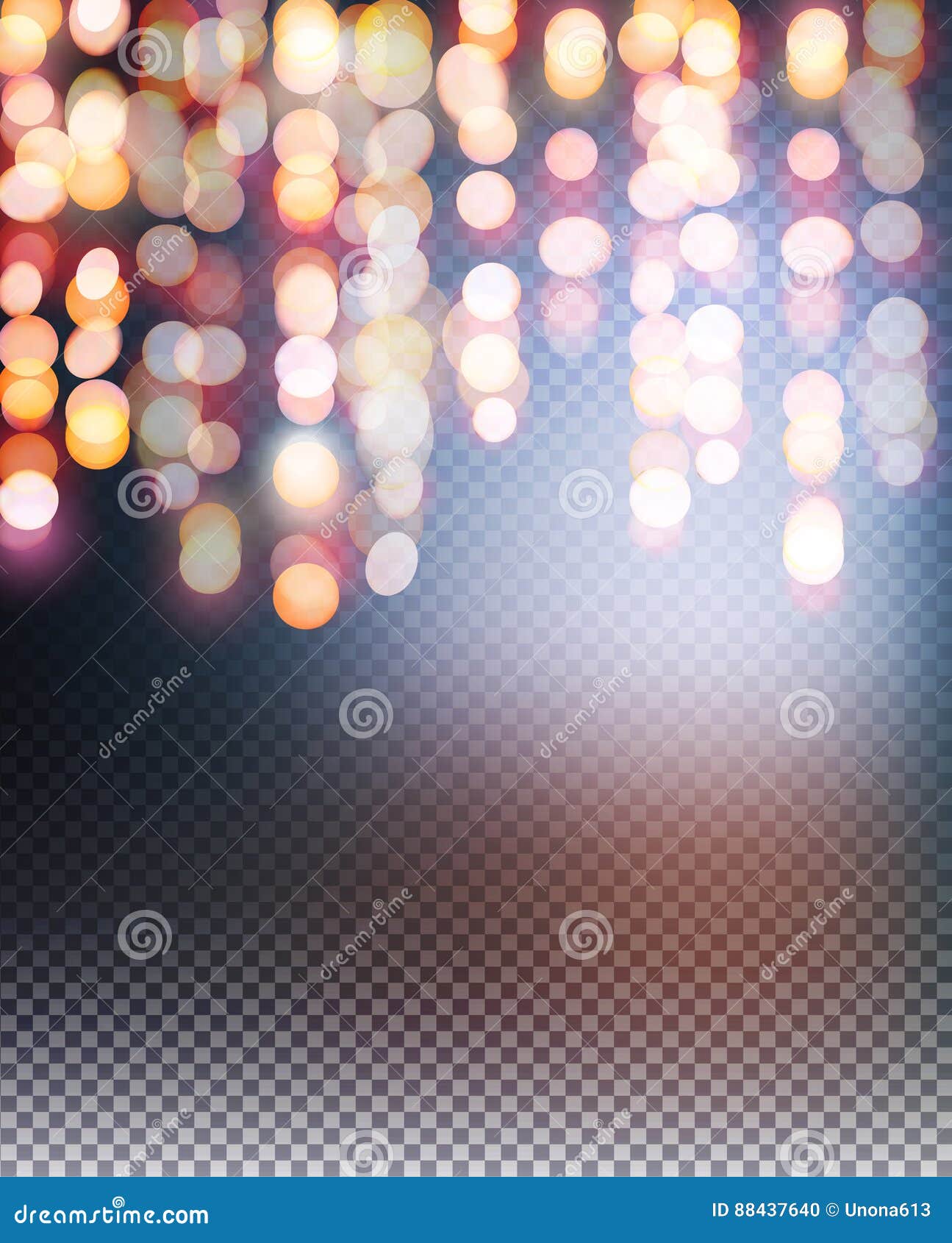 Abstract Background of Defocused Lights. Stock Vector - Illustration of ...