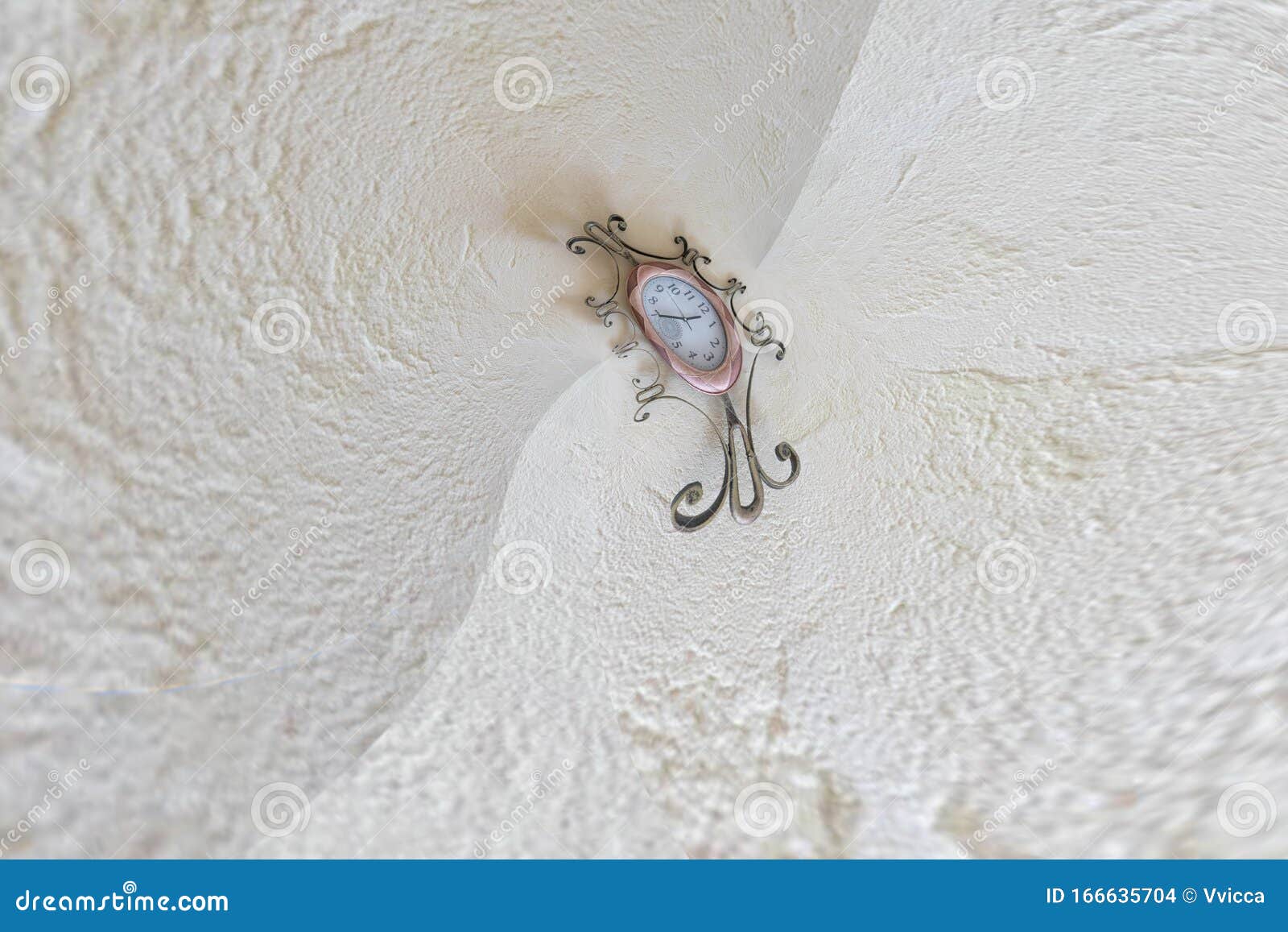 Abstract Background with Deformed Clock Stock Photo - Image of ...