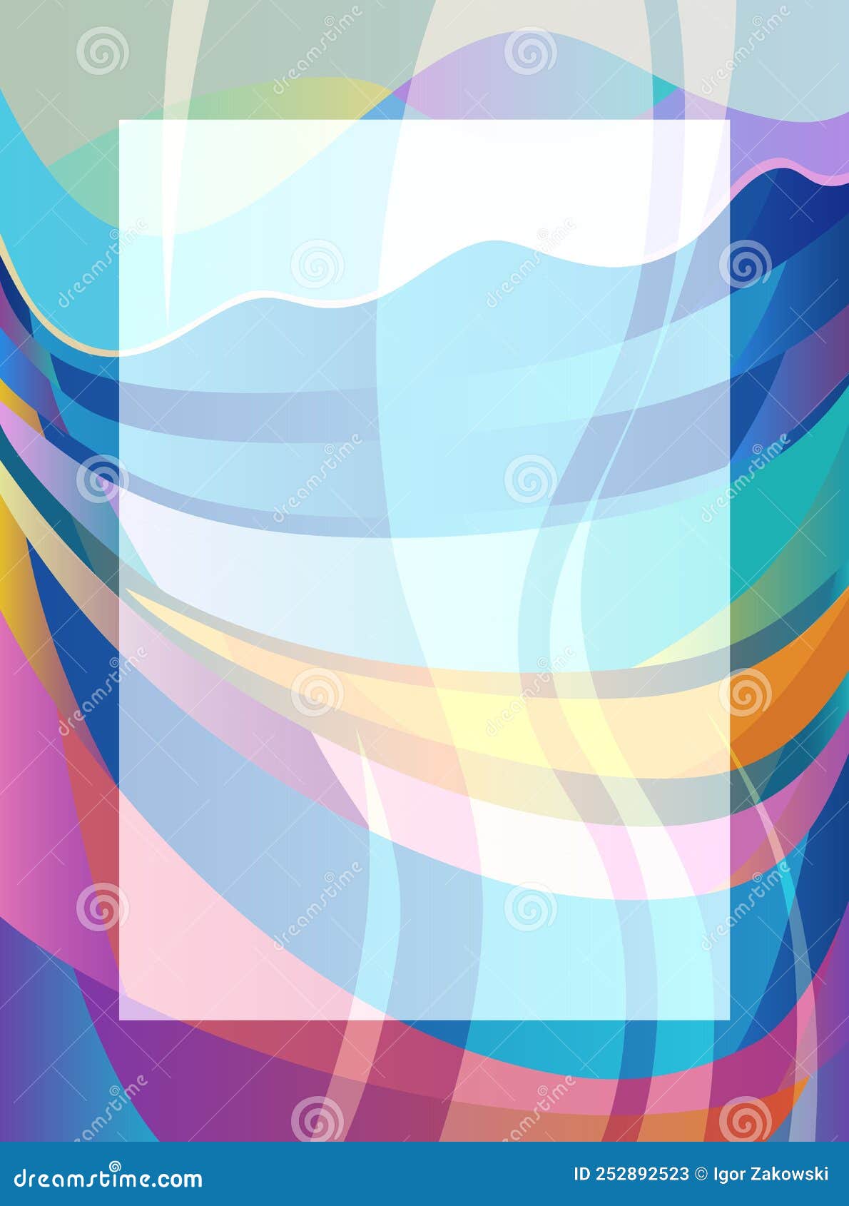 Abstract Background Design with Blank Space for Text Stock Vector ...