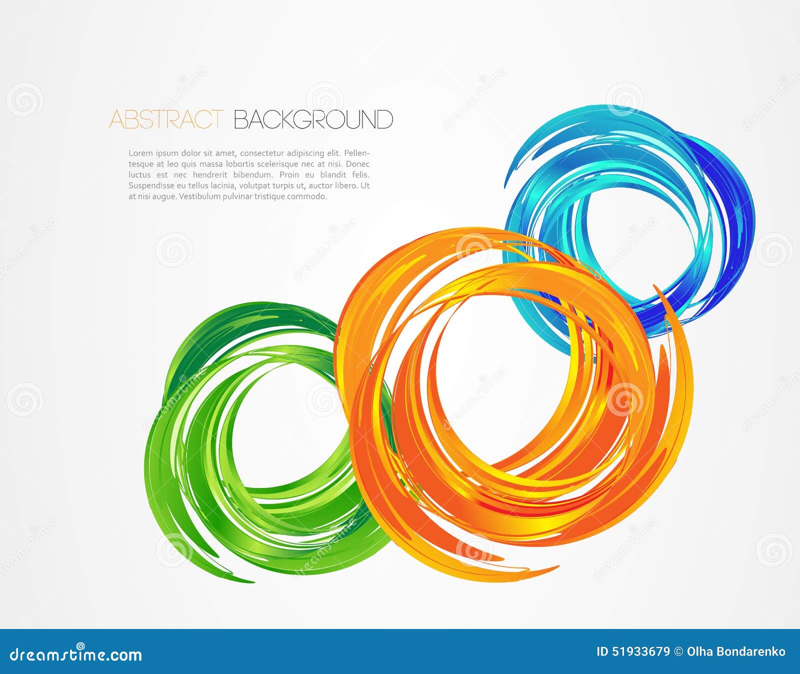 Abstract Background with Design Elements Stock Vector - Illustration of ...