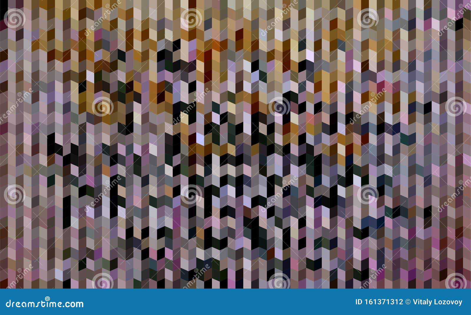 Multi-colored Lines and Geometric Shapes Stock Illustration ...