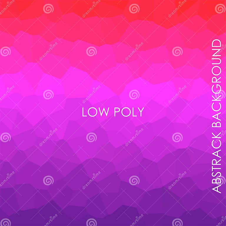 Abstract Background Design with Low Poly Style Stock Vector ...