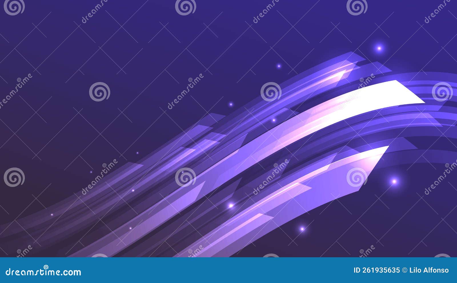 Abstract Wavy Background Design with Modern Luxury Ray Style Stock ...