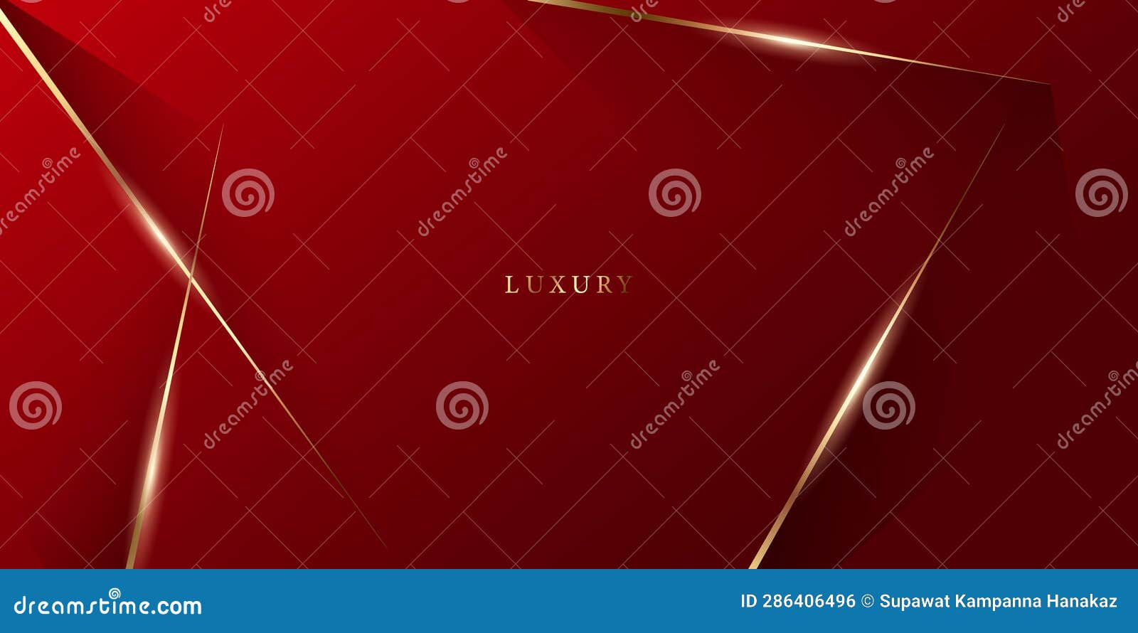 Abstract Background Design Modern Red and Gold Geometric Elements ...