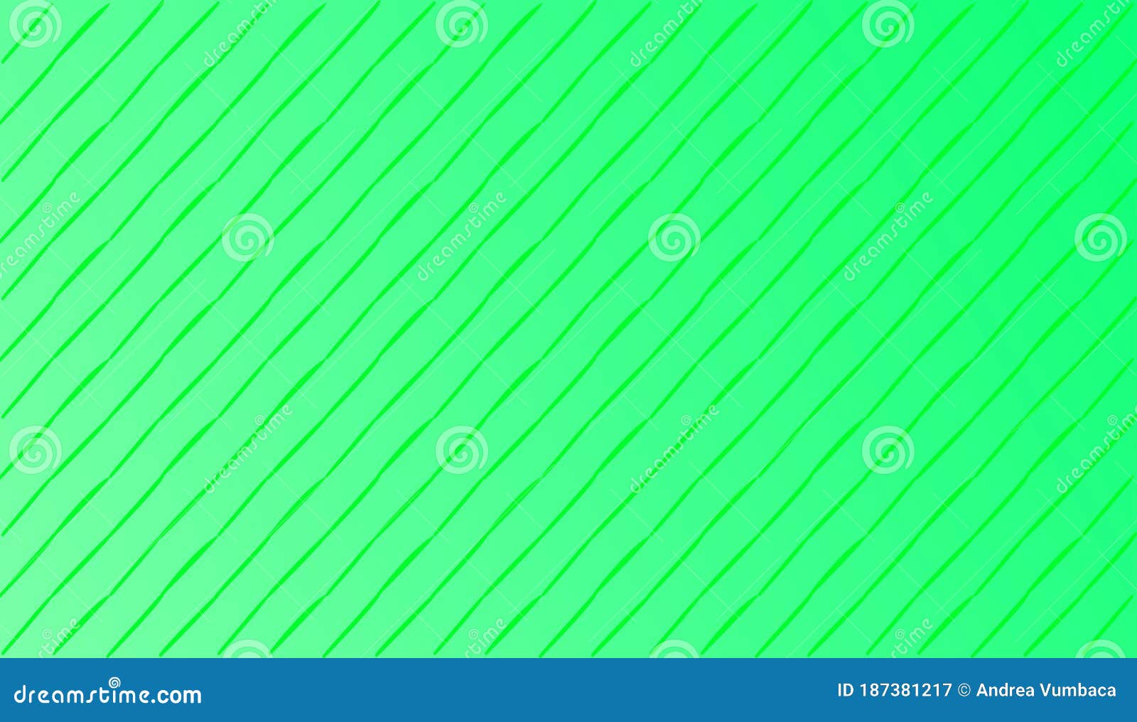 Abstract Background with Diagonal Green Cartoon Lines Stock ...