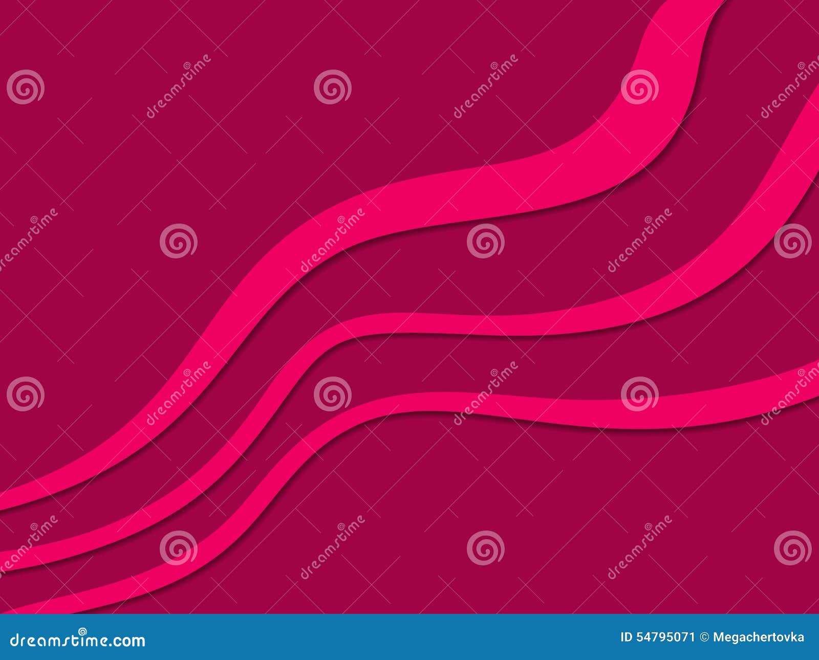 Abstract Background with Diagonal Pink Waves on Vinous Stock Vector ...