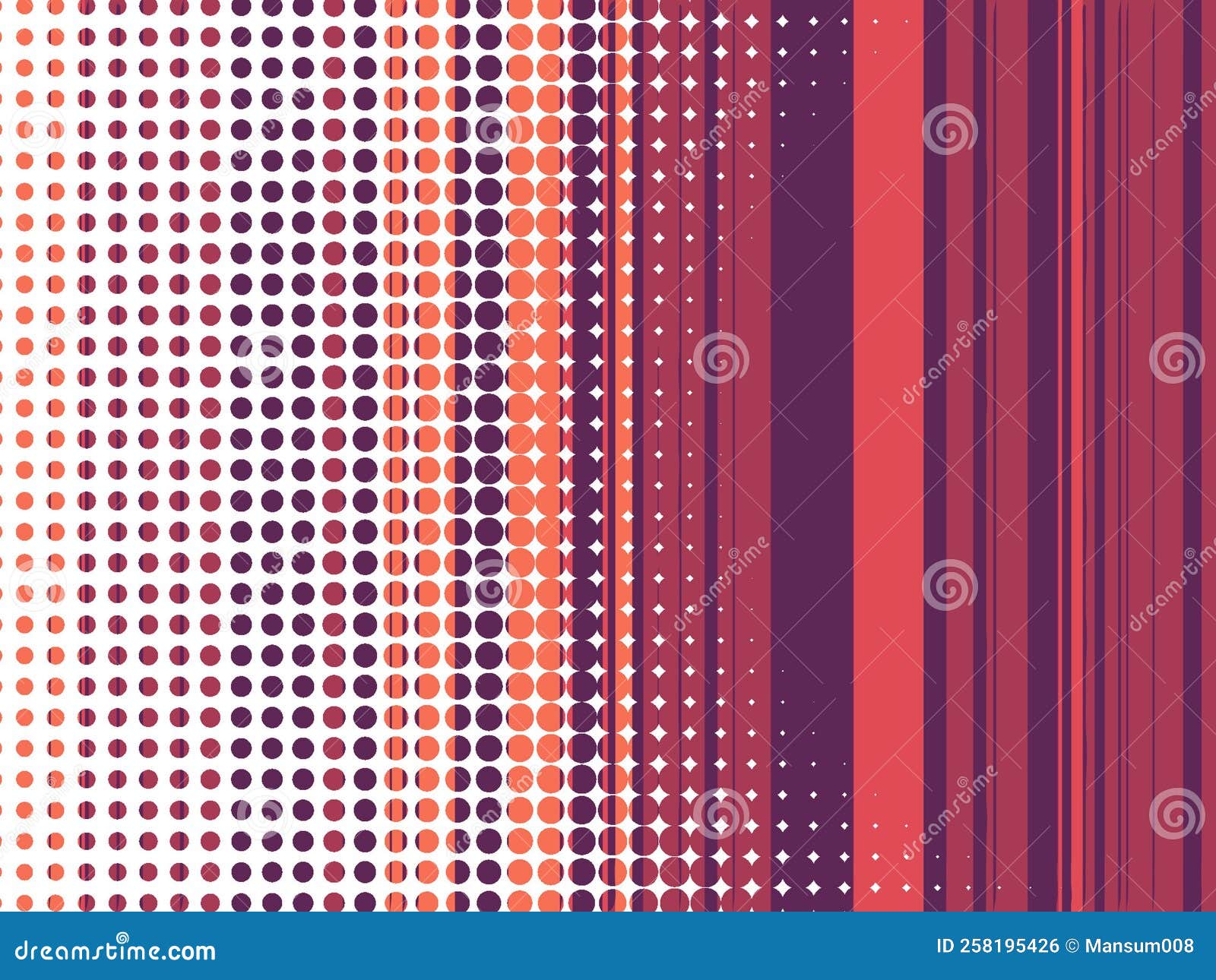 Abstract Background with Different Color Patterns Stock Illustration ...