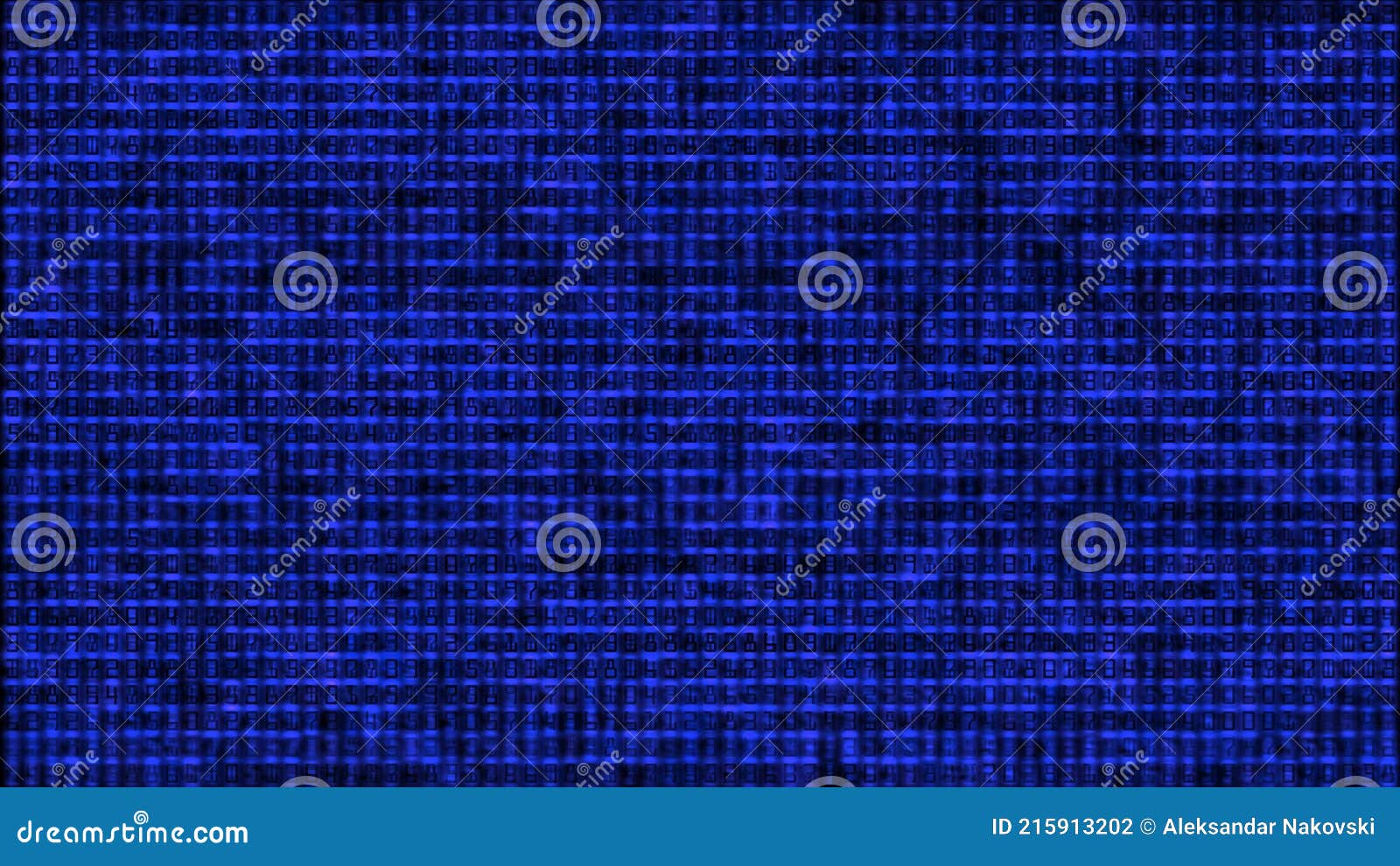 Abstract Background, Digital Data Matrix Stock Illustration ...