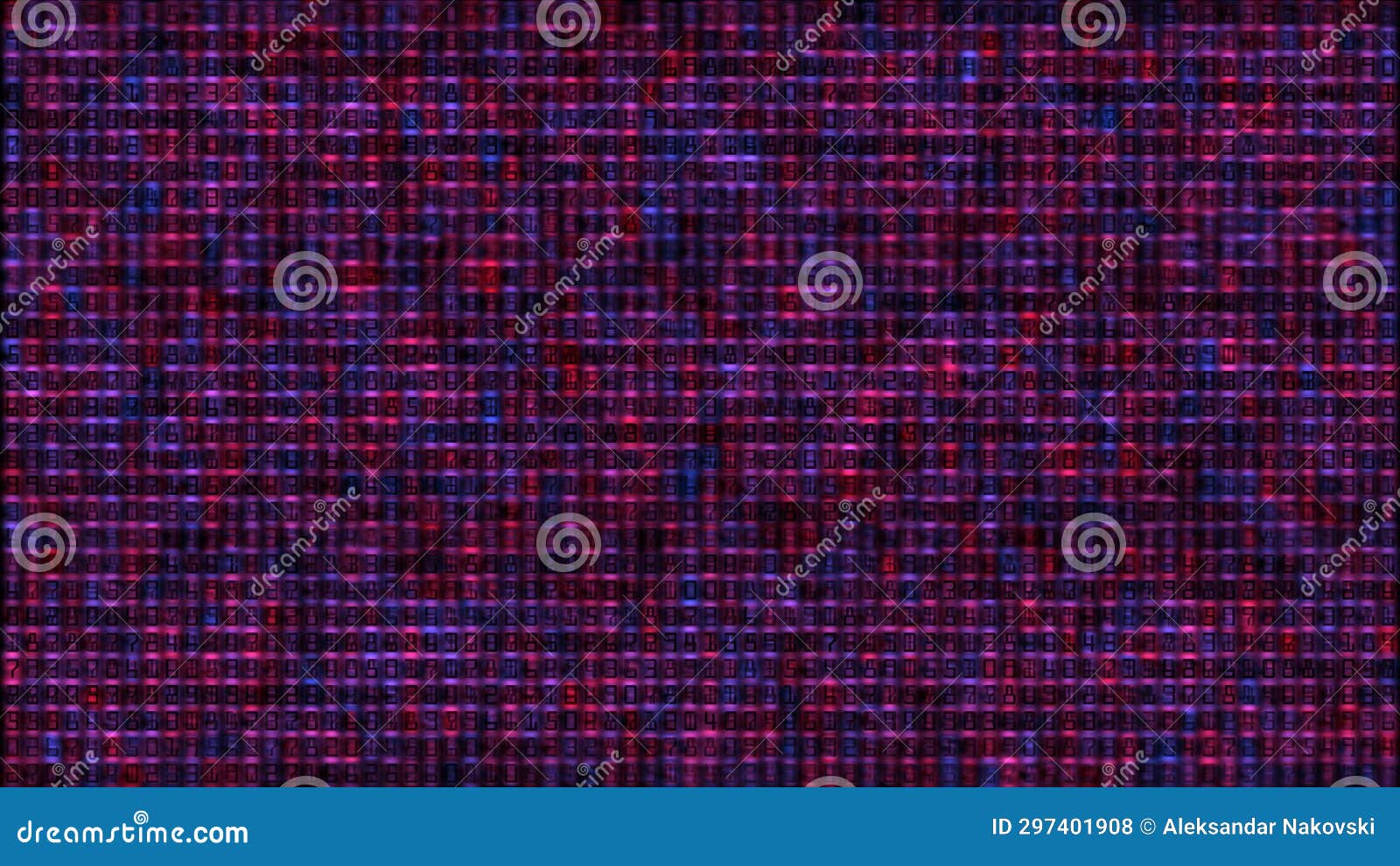 Abstract Background, Digital Data Matrix Stock Photo - Image of ...