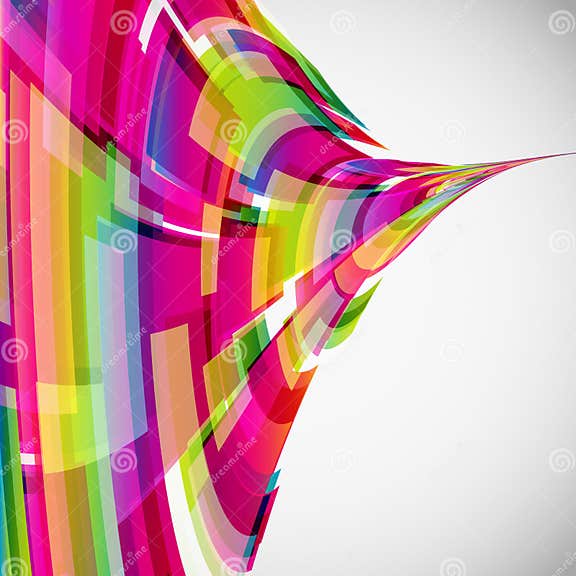 Abstract Background with Digital Design Elements Stock Vector ...