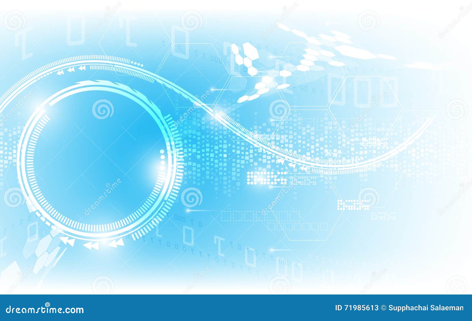Abstract Background Digital Innovation Concept Stock Vector ...