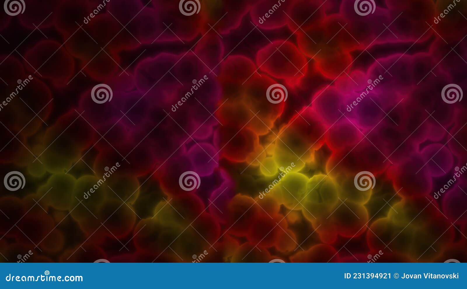 Abstract Background with Disgusting Slimy Bacteria Stock Illustration ...