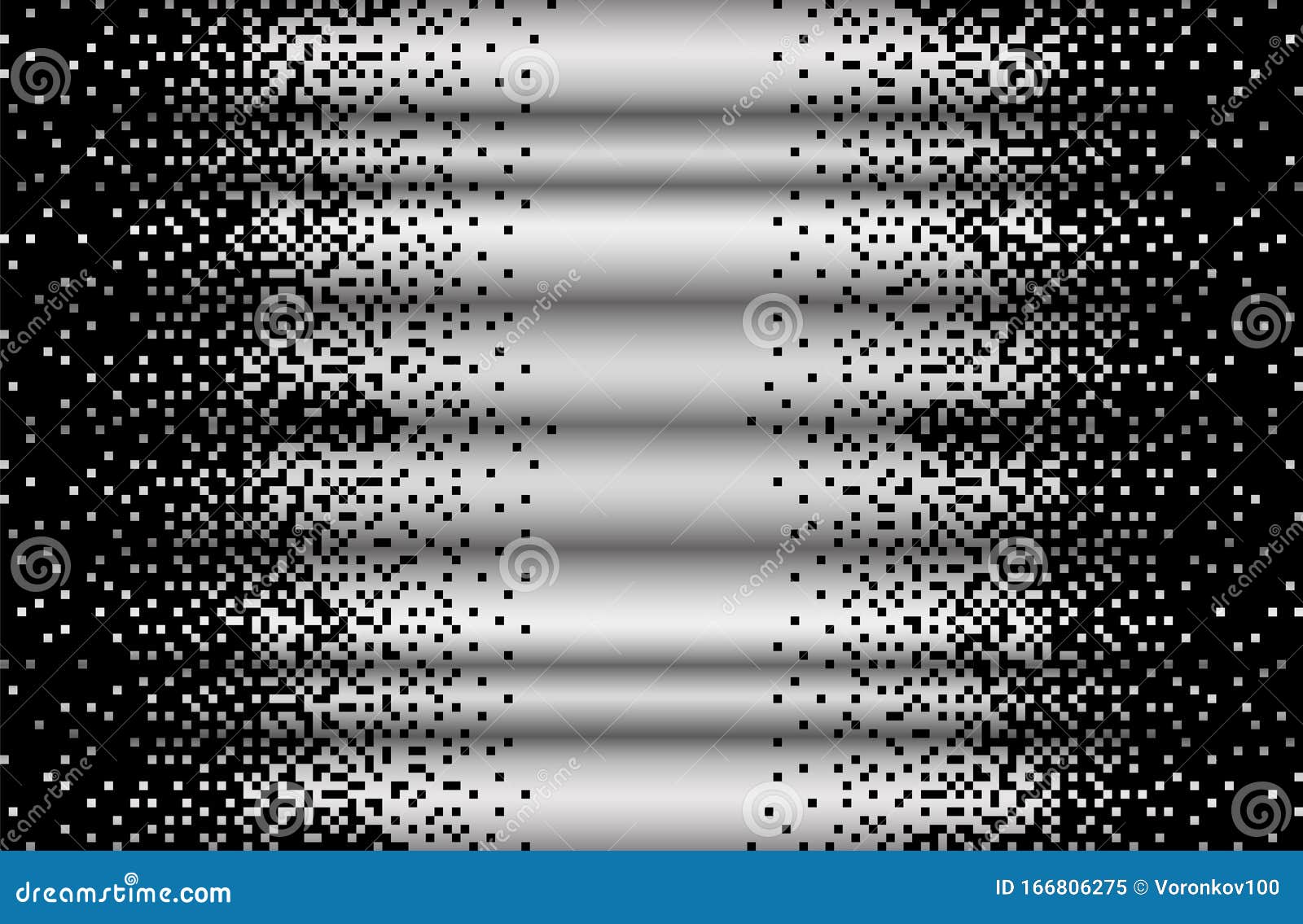 Abstract Background of Dissolving Pixels. Vector Illustration Stock ...