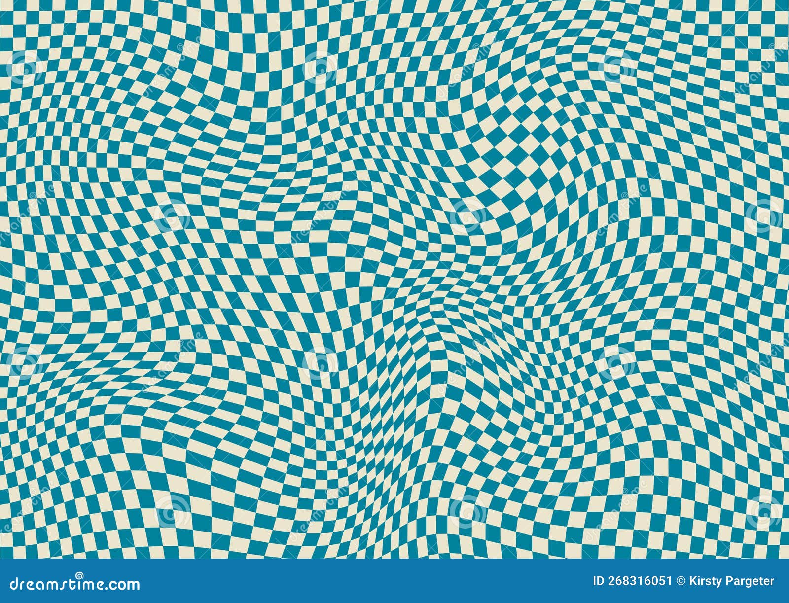 Abstract Background with Distorted Checkerboard Design Stock Vector ...