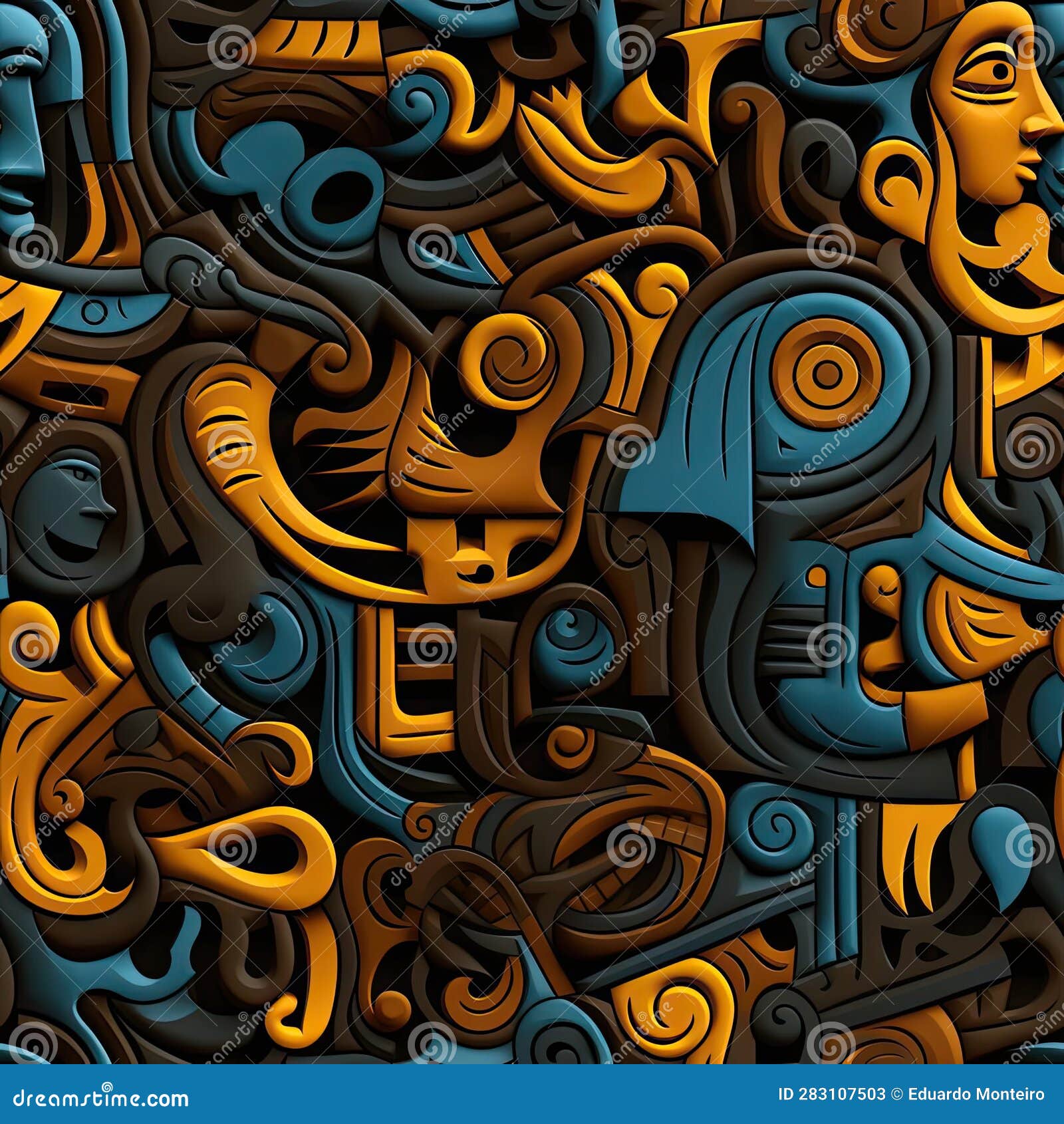 Human Distorted Face 7 Royalty-Free Stock Image | CartoonDealer.com ...