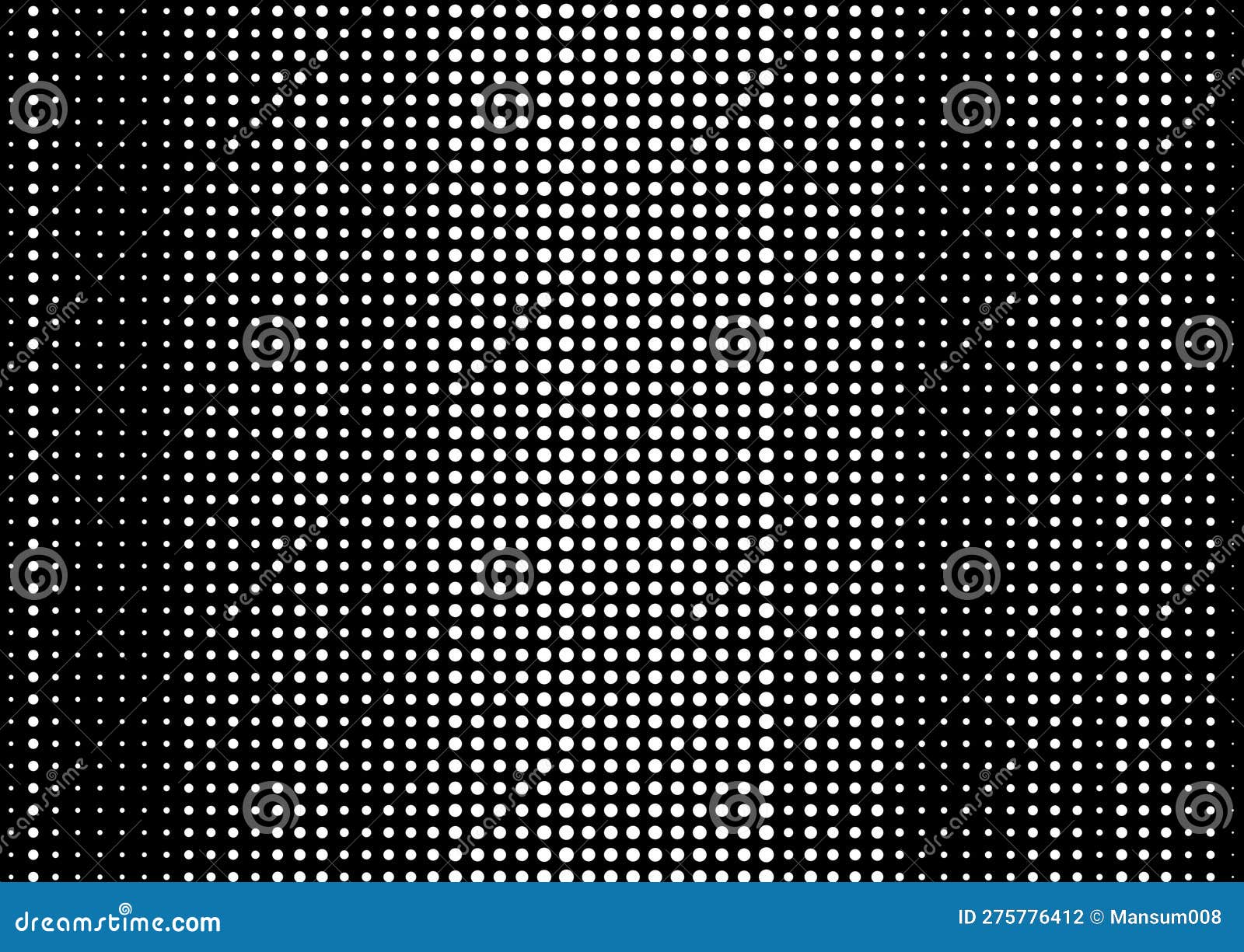 Abstract Background with Dots , Black and White Stock Illustration ...