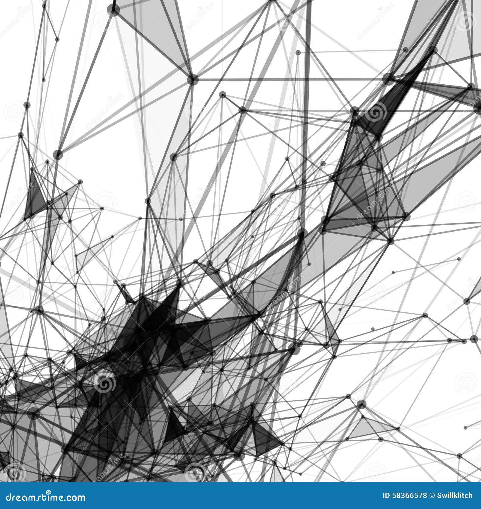 Abstract Background with Dotted Grid Stock Vector - Illustration of ...