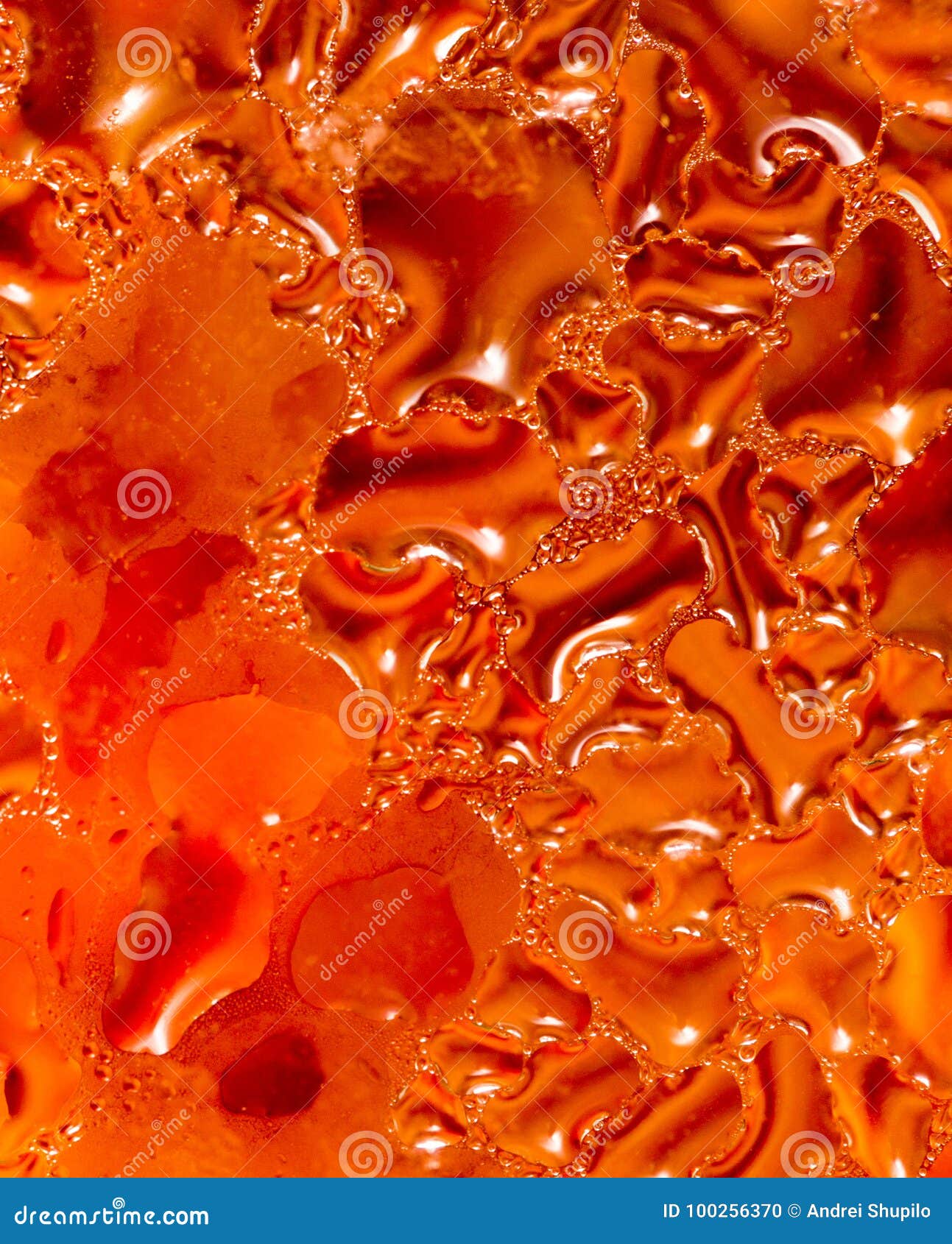 Abstract Background of Drops on a Red Glass Stock Photo - Image of ...