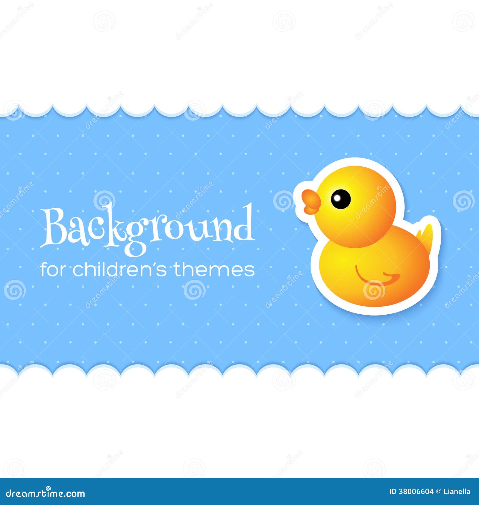 Abstract Background with Duck Stock Vector - Illustration of background ...