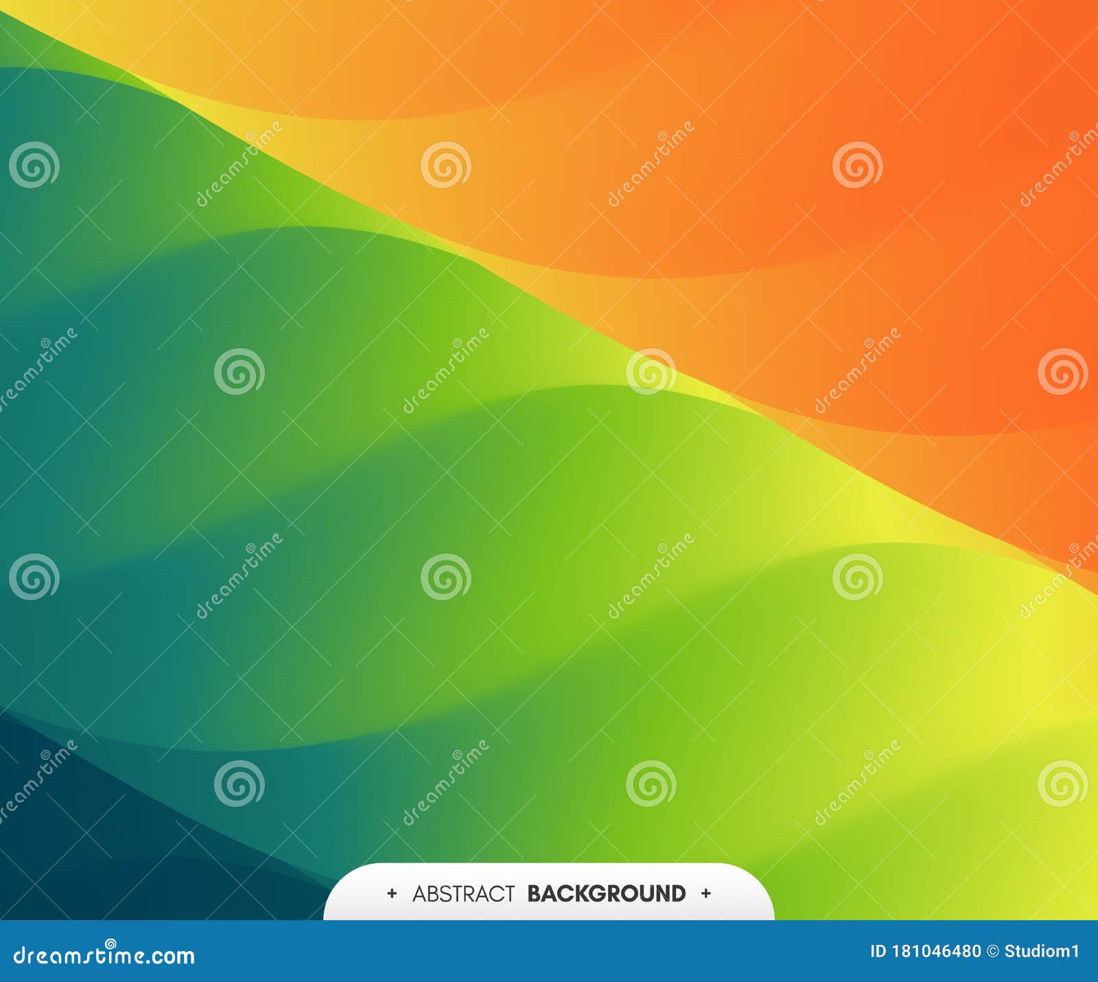 Abstract Background With Dynamic Effect Creative Design Poster With