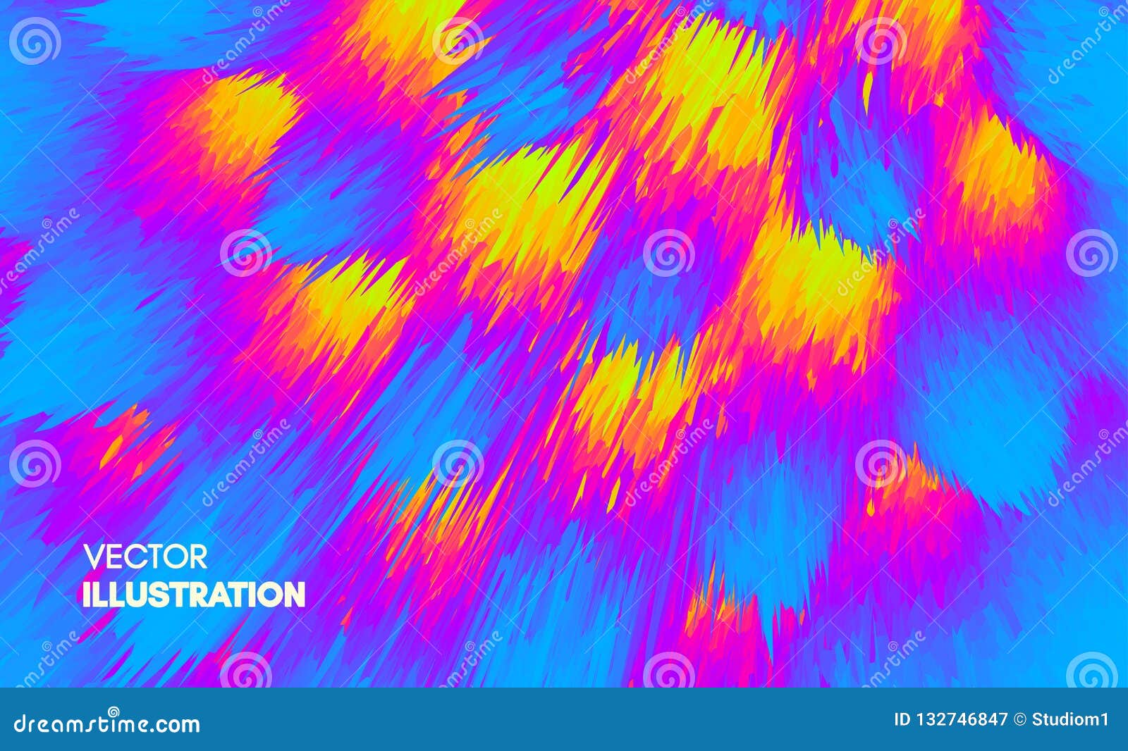 Abstract Background Dynamic Effect Motion Vector Illustration