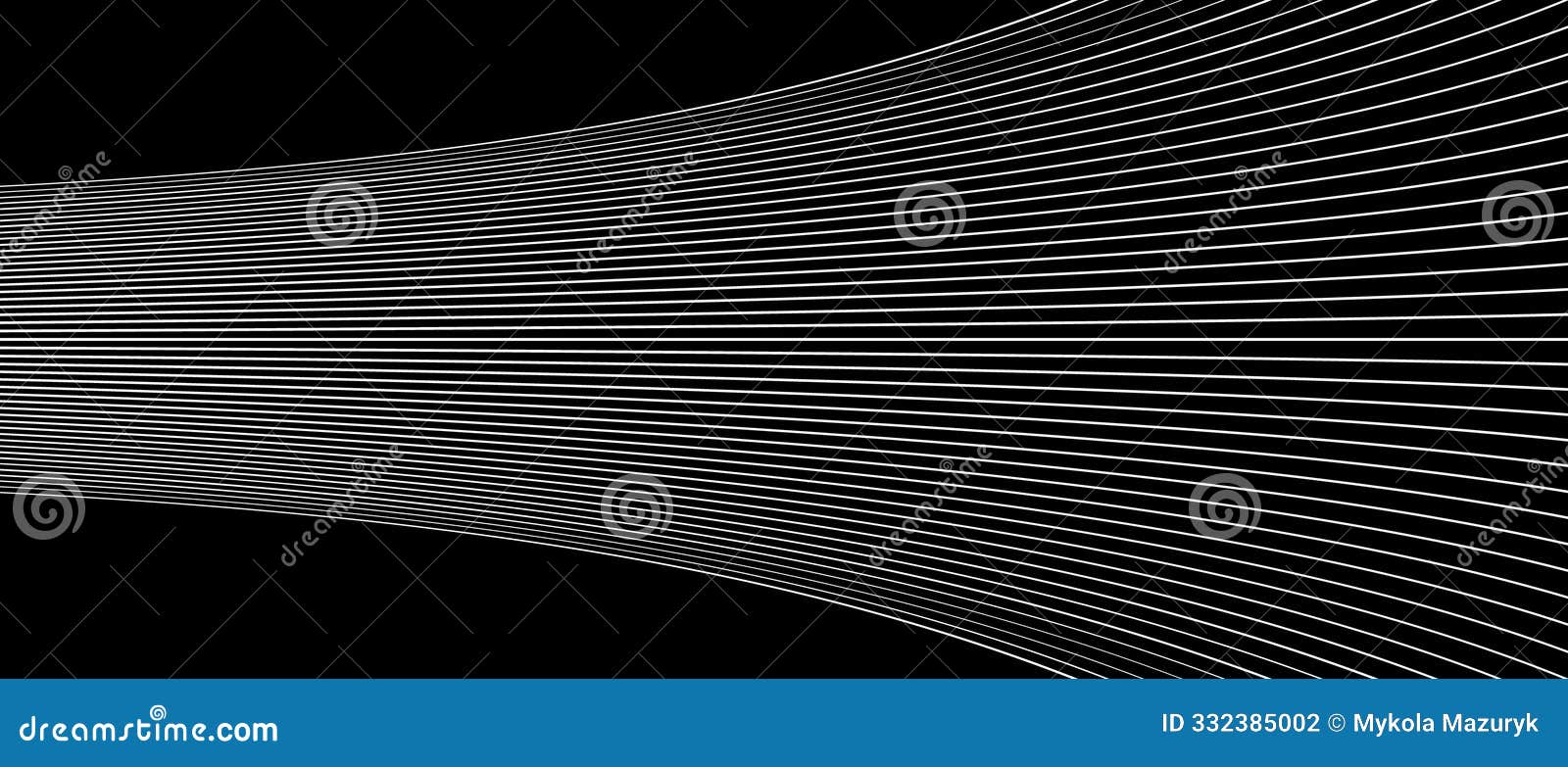 Lines, Stripes In Perspective. 3d Strips Vanishing, Diminishing To ...