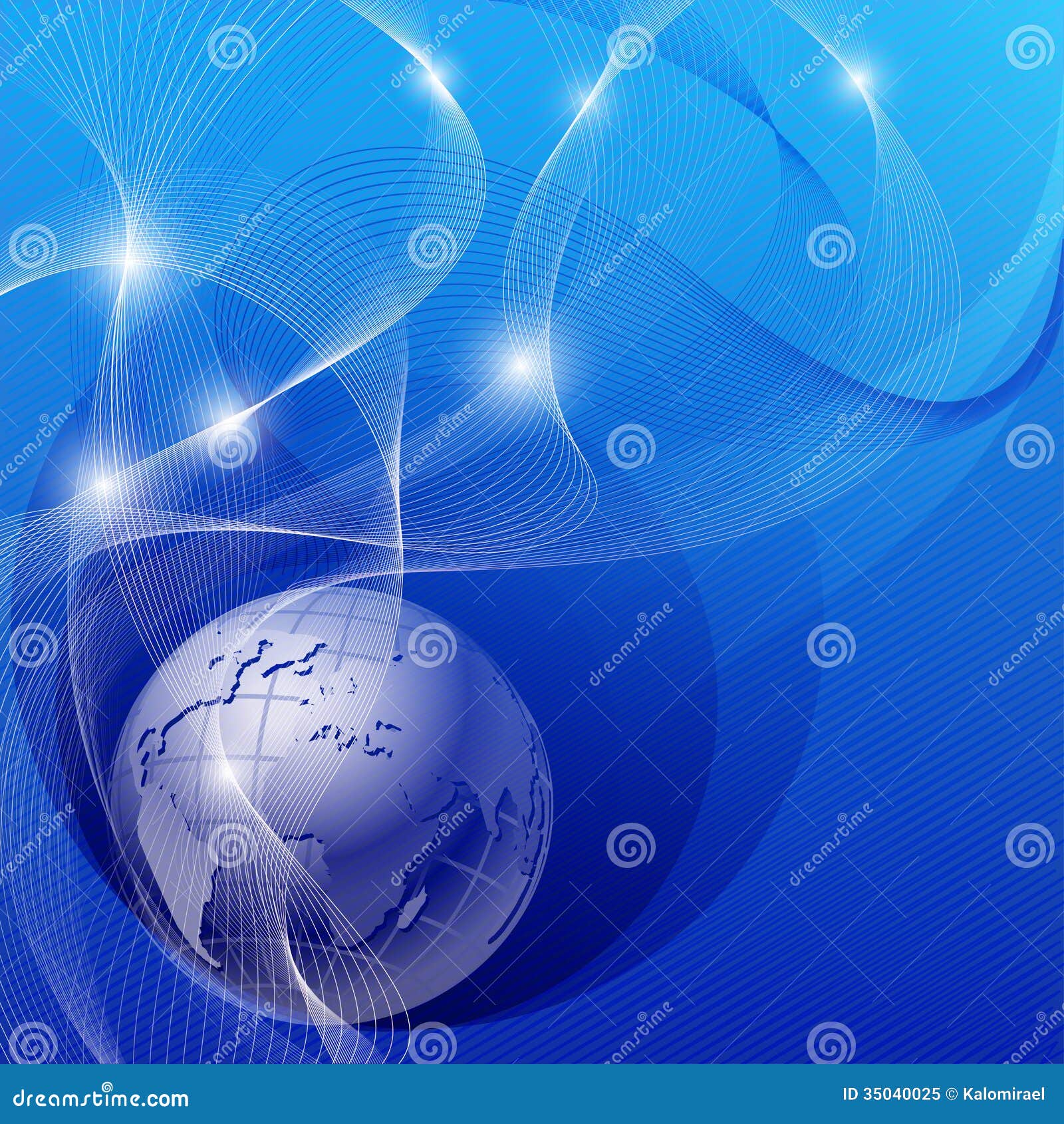 Abstract Background with Earth Stock Vector - Illustration of earth ...