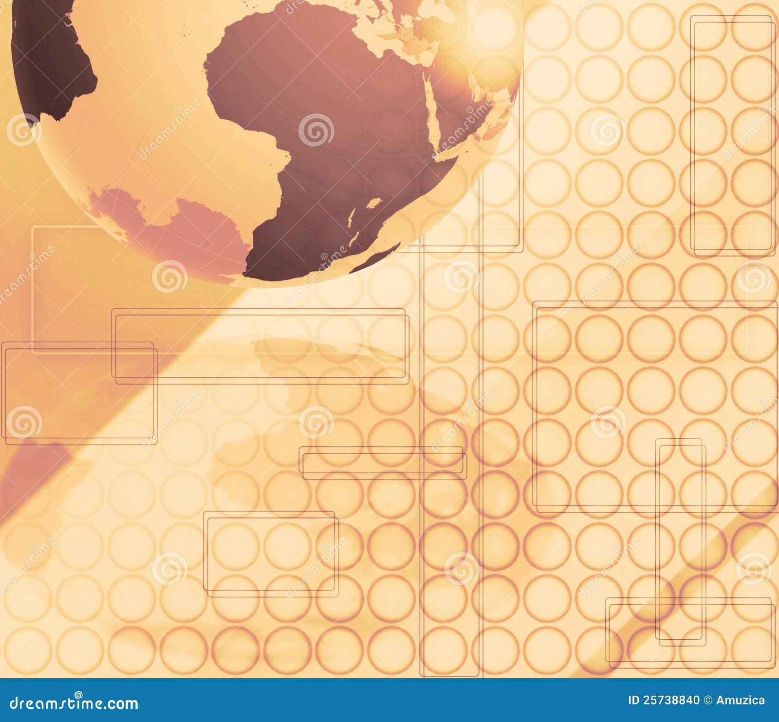 Abstract Background Earth Globe Stock Illustration - Illustration of ...