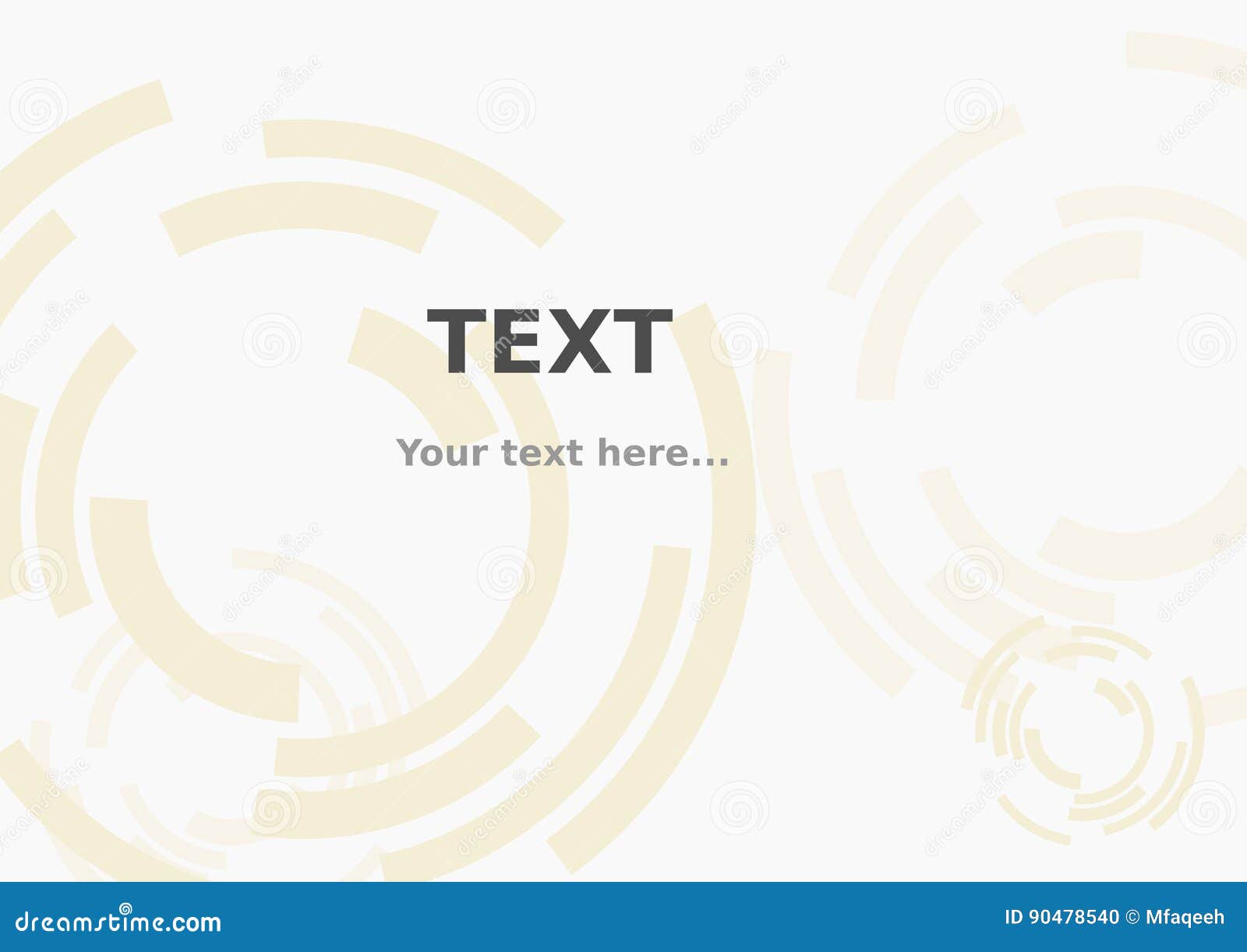 Abstract Focus Circles Shapes for Text Background Stock Vector ...