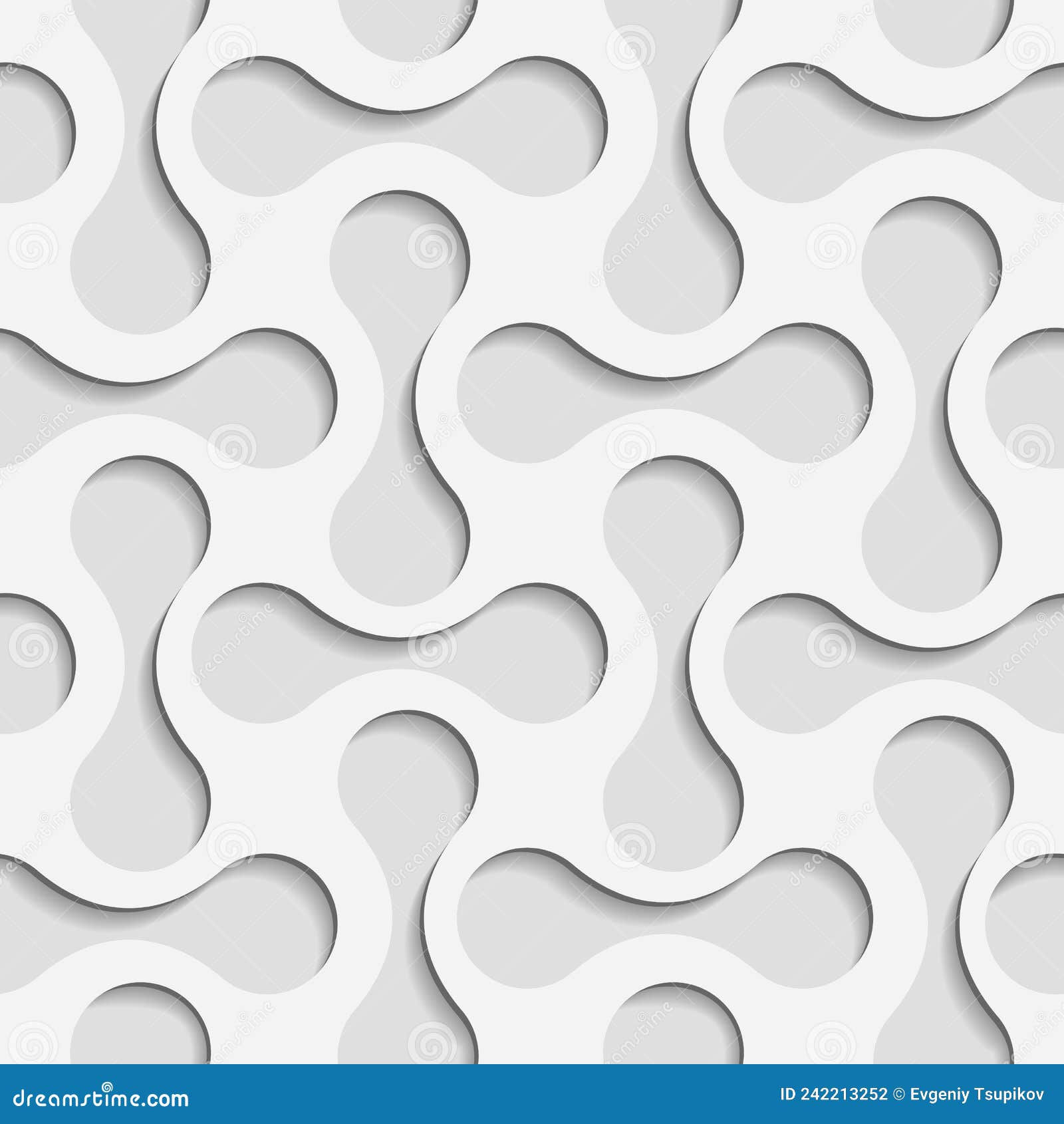 Abstract Background of Elliptical Shapes Stock Vector - Illustration of ...