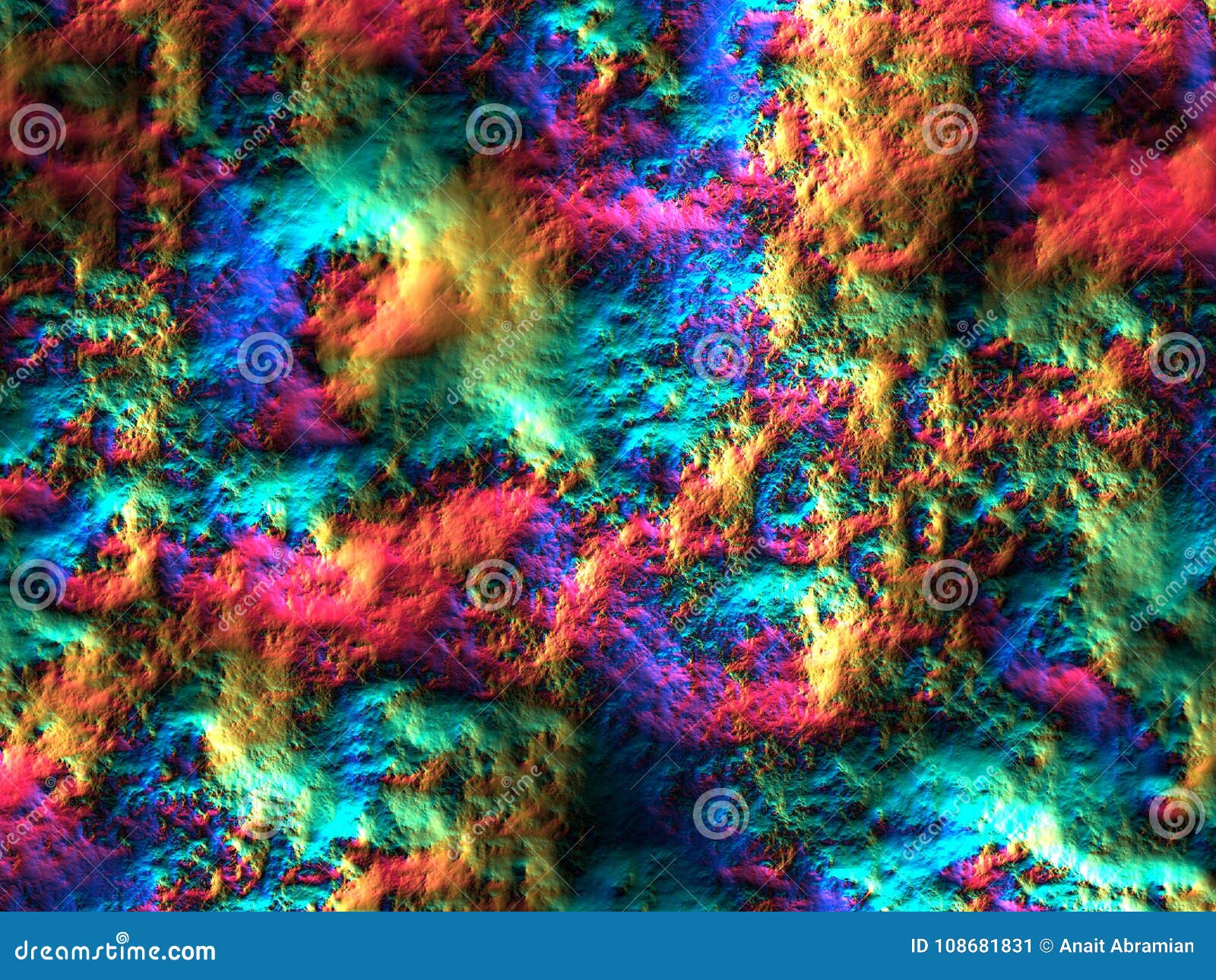 Abstract; Background Explosion of Color Dynamic Decorative Stock ...