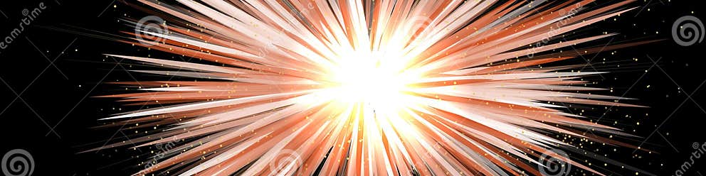 Abstract Background Explosion from Lines and Particles. Radial Explode ...