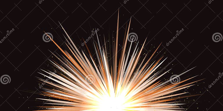 Abstract Background Explosion from Lines and Particles. Radial Explode ...