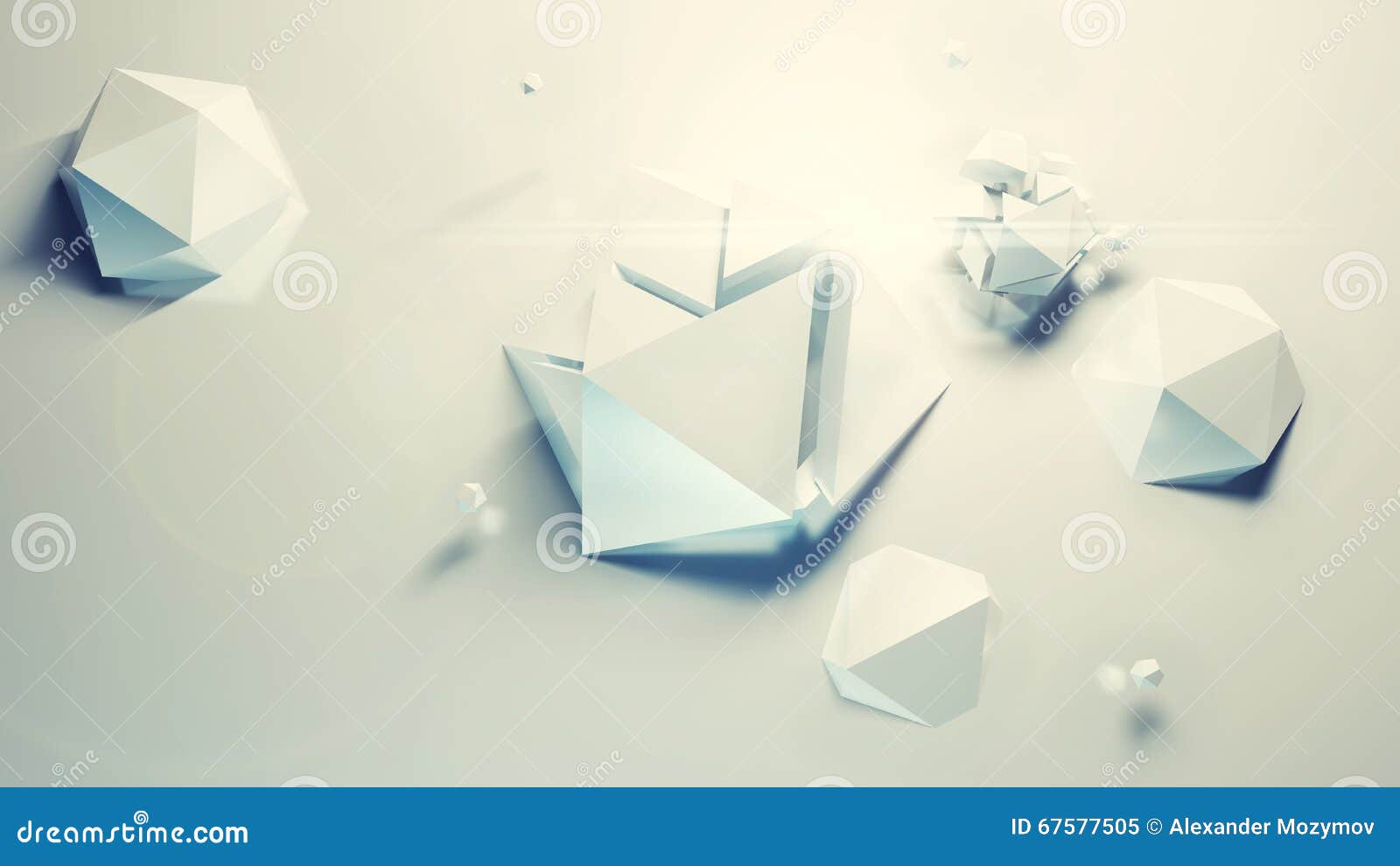 Abstract Background Explosion Stock Illustration - Illustration of cube ...