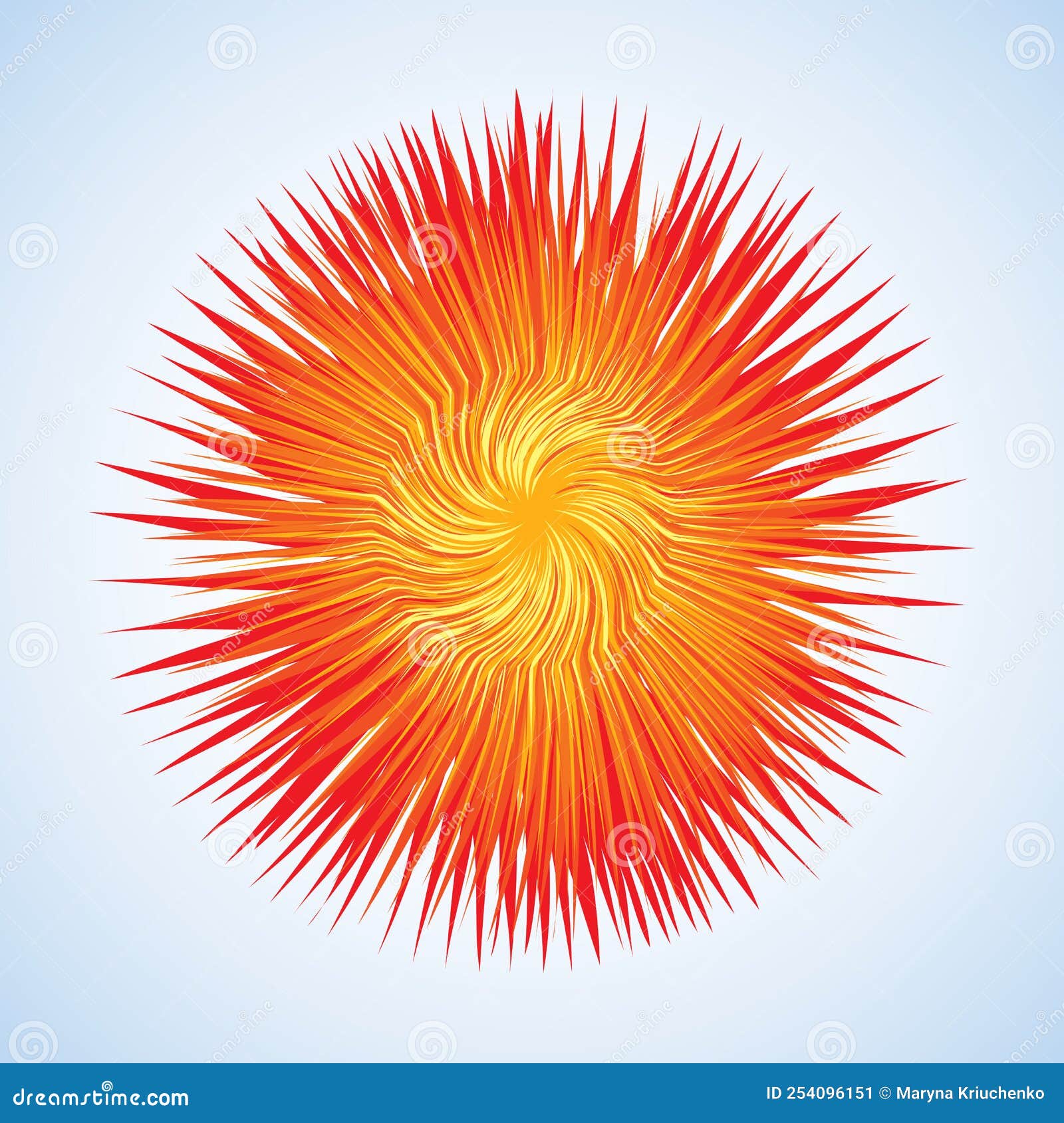 Abstract Background. Explosion. Vector Drawing Stock Vector ...