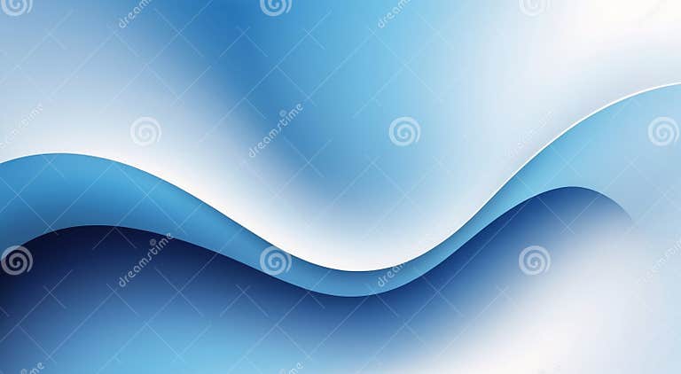 Serene Blue Wave Texture for Tranquil Design and Background Stock ...