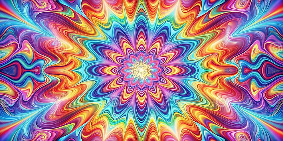 Subtle Abstract Psychedelic Distortion Pattern for Creative Design ...