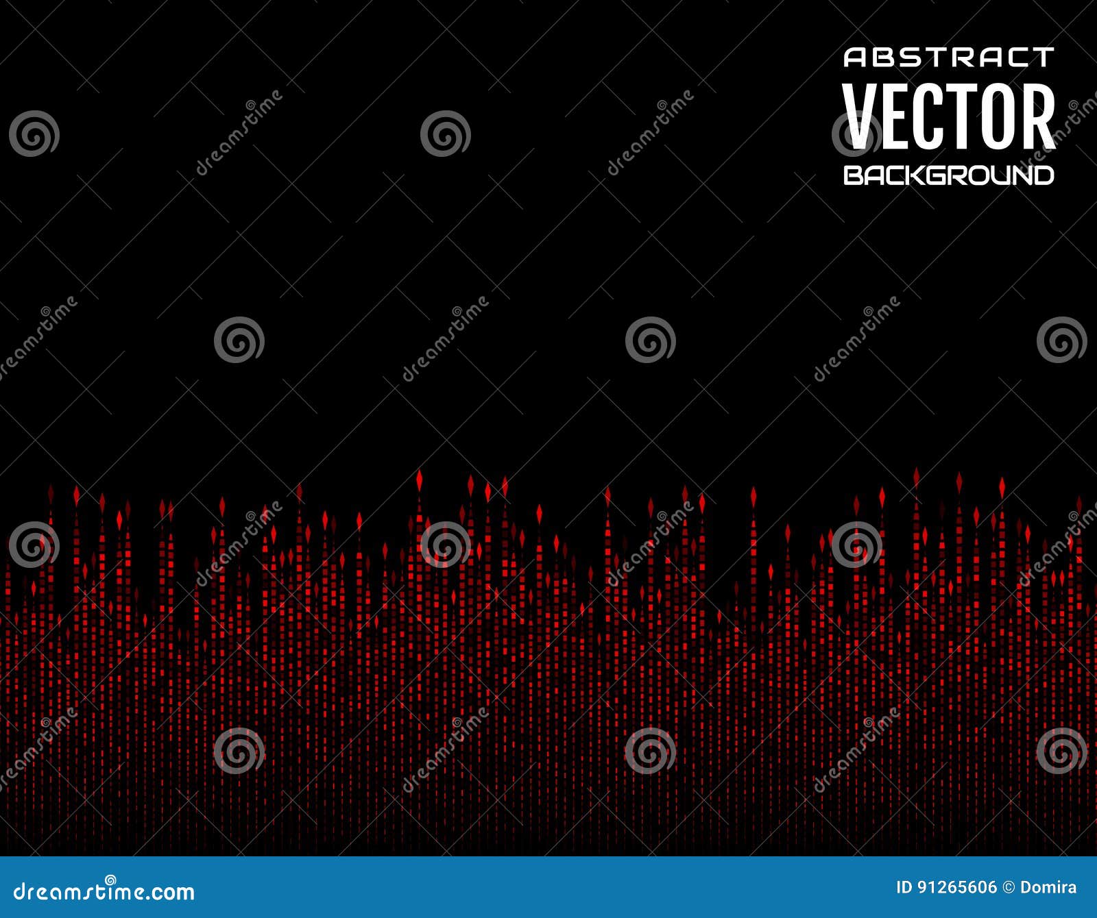Abstract Background Festive Comic Vertical Dash Red Lines on Black ...