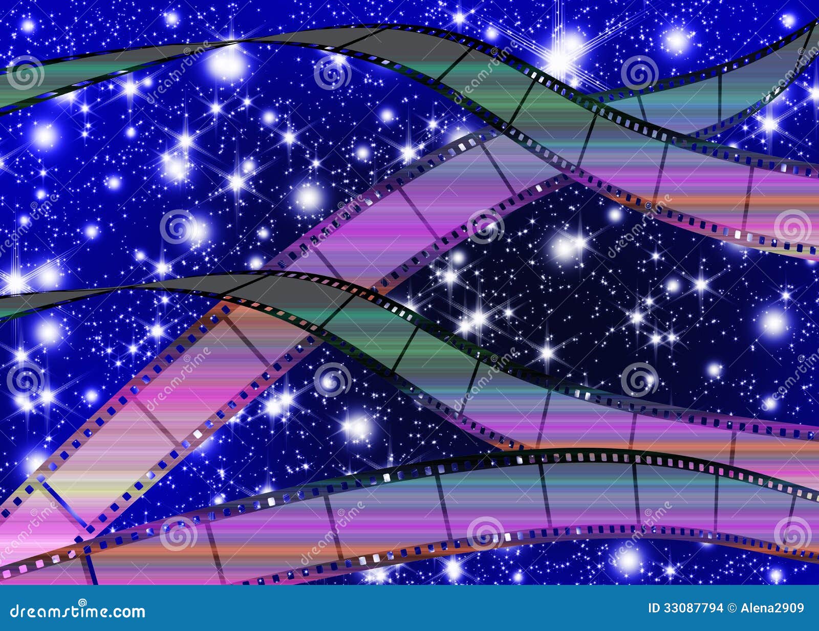 Abstract Background of Film. Stock Illustration - Illustration of ...
