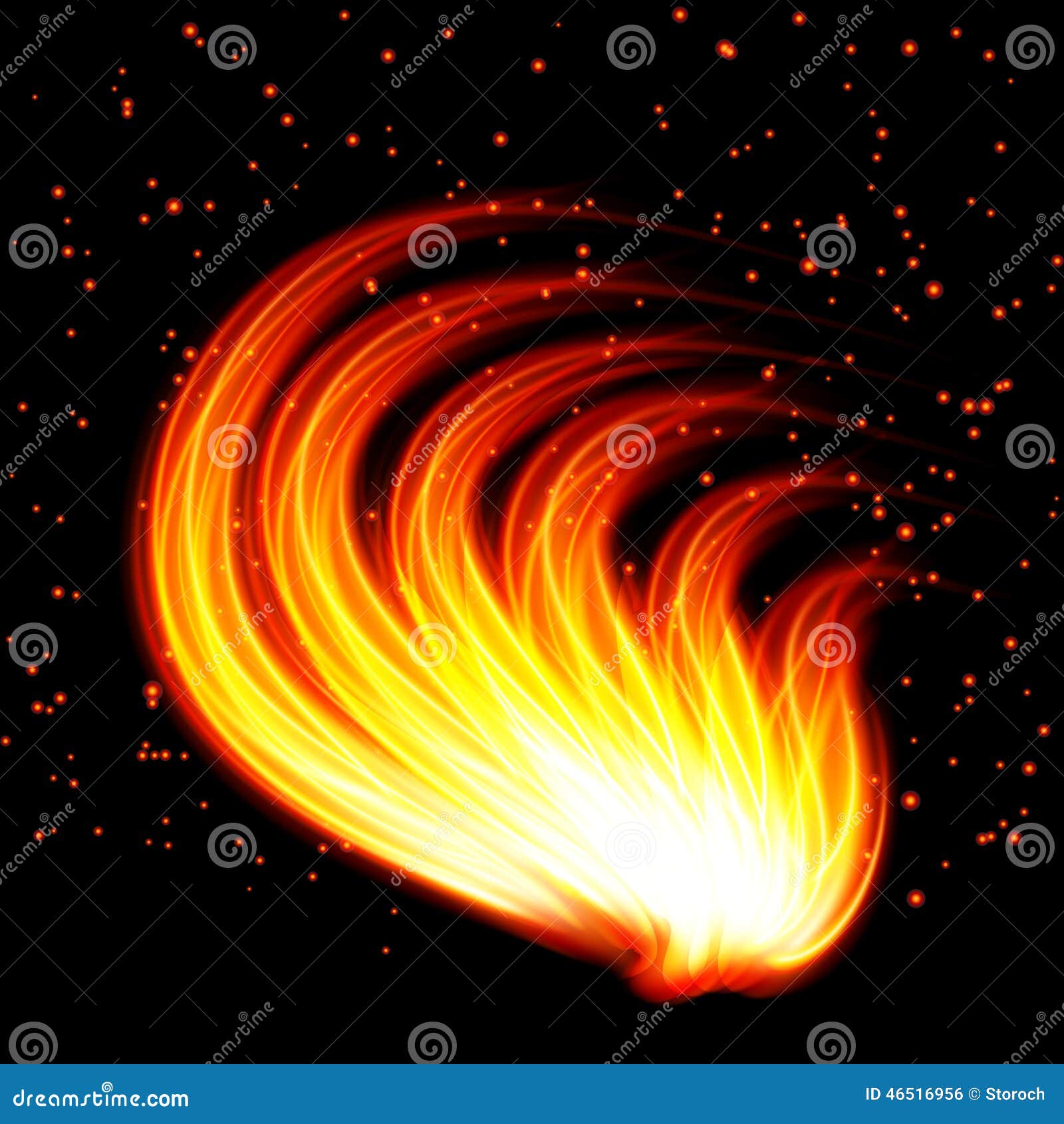 Abstract Background-fire Shape. Stock Vector - Illustration of design ...