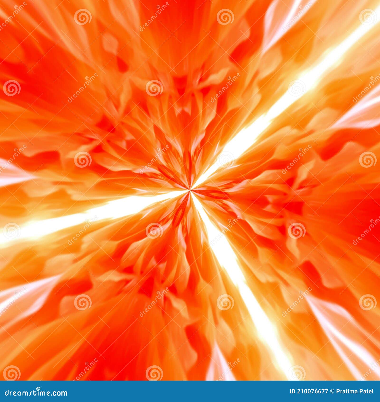 Abstract Background with Fire Waves Texture, Geometric Shaped ...