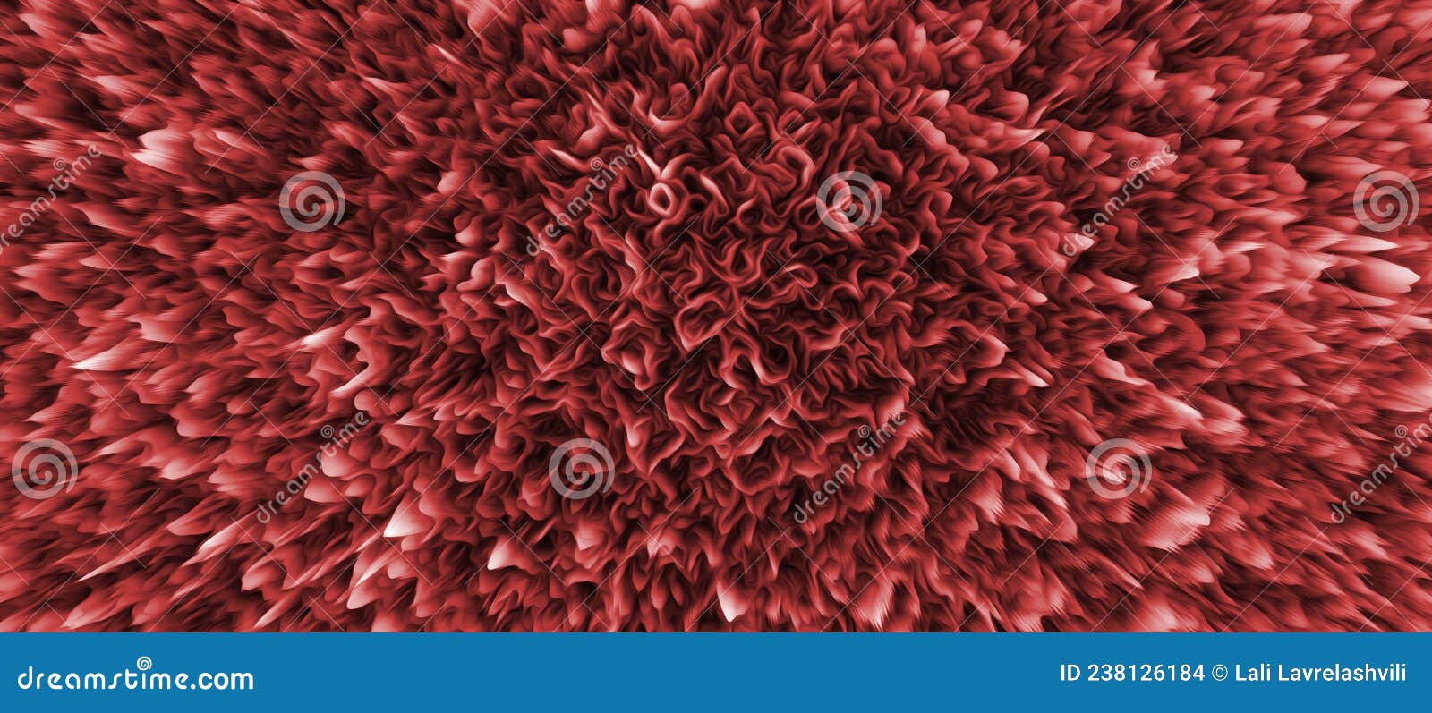 Abstract Background, Abstract Flower Surface Texture. 3d Illustration ...