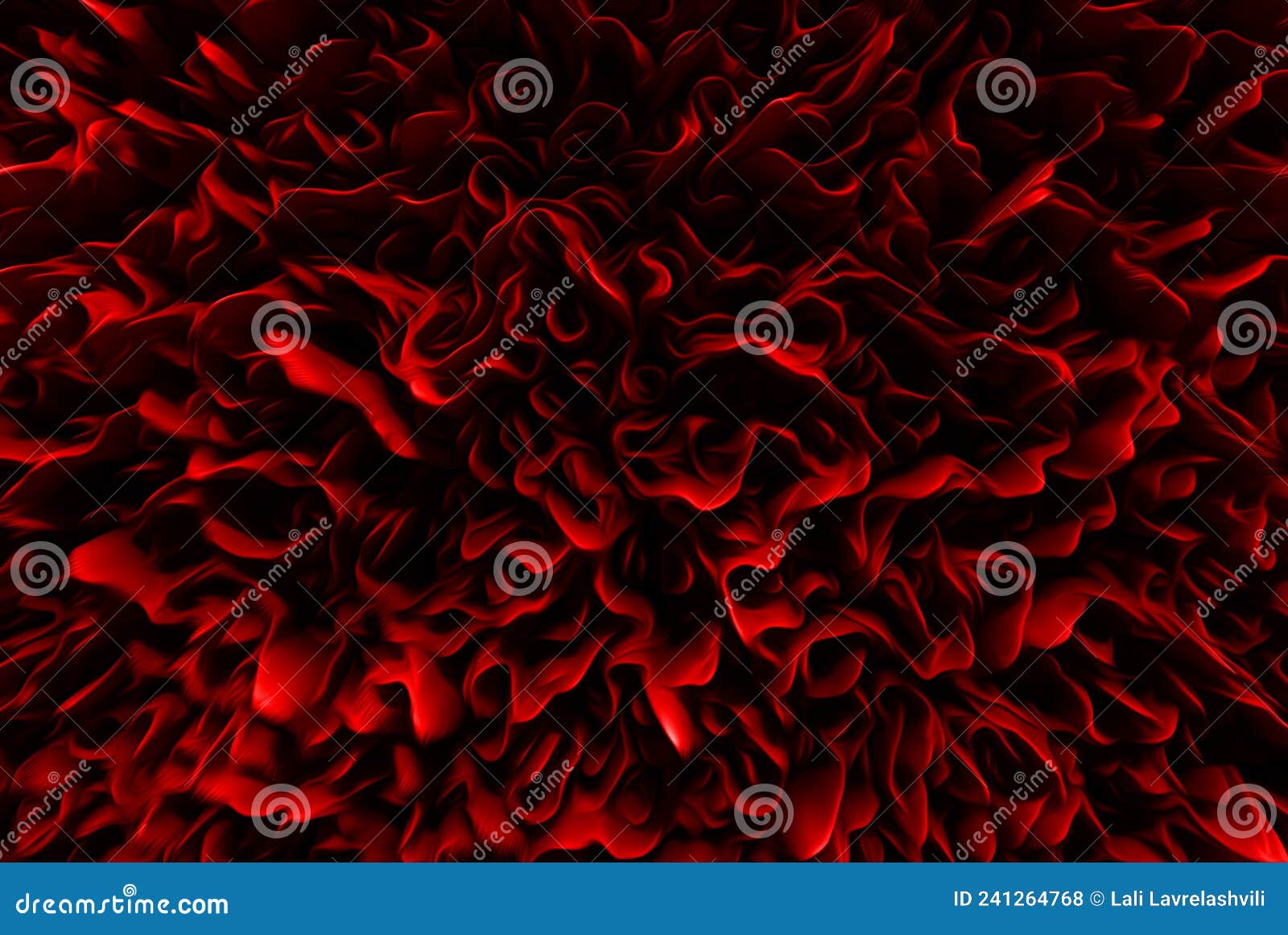 Abstract Background, Abstract Flower Surface Texture. 3d Illustration ...