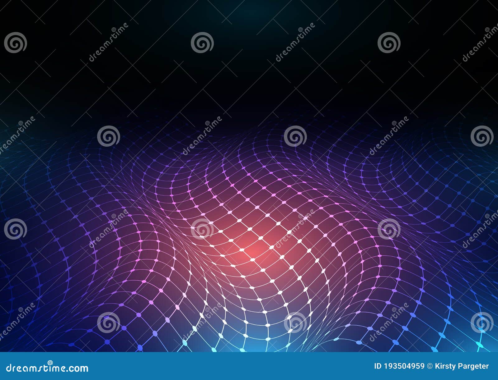 Abstract Background with Flowing Grid Design Stock Vector ...